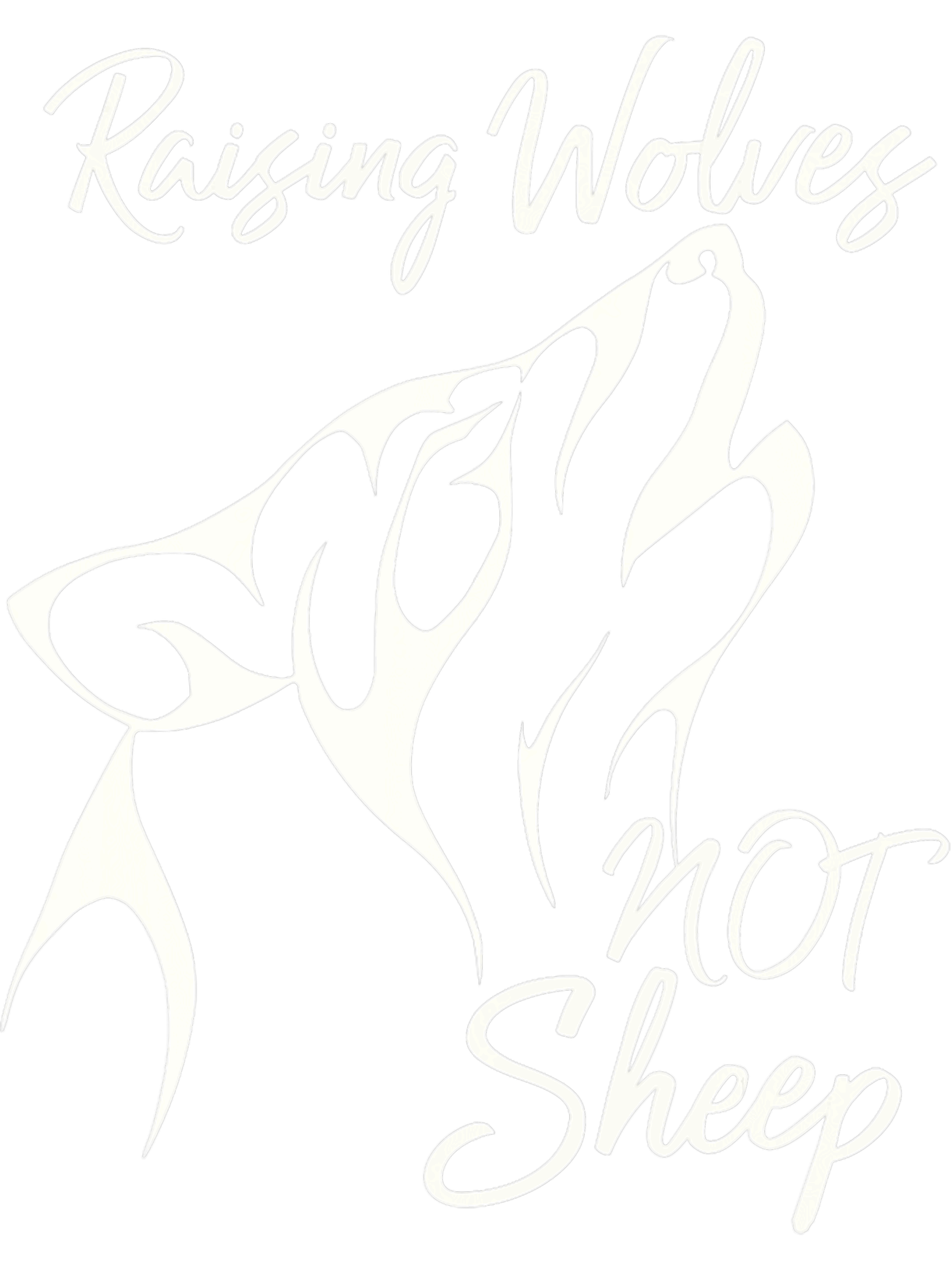 Raising Wolves Wolf Design Mama Dad of Wolves Raise Wolves 2 | Inspire ...