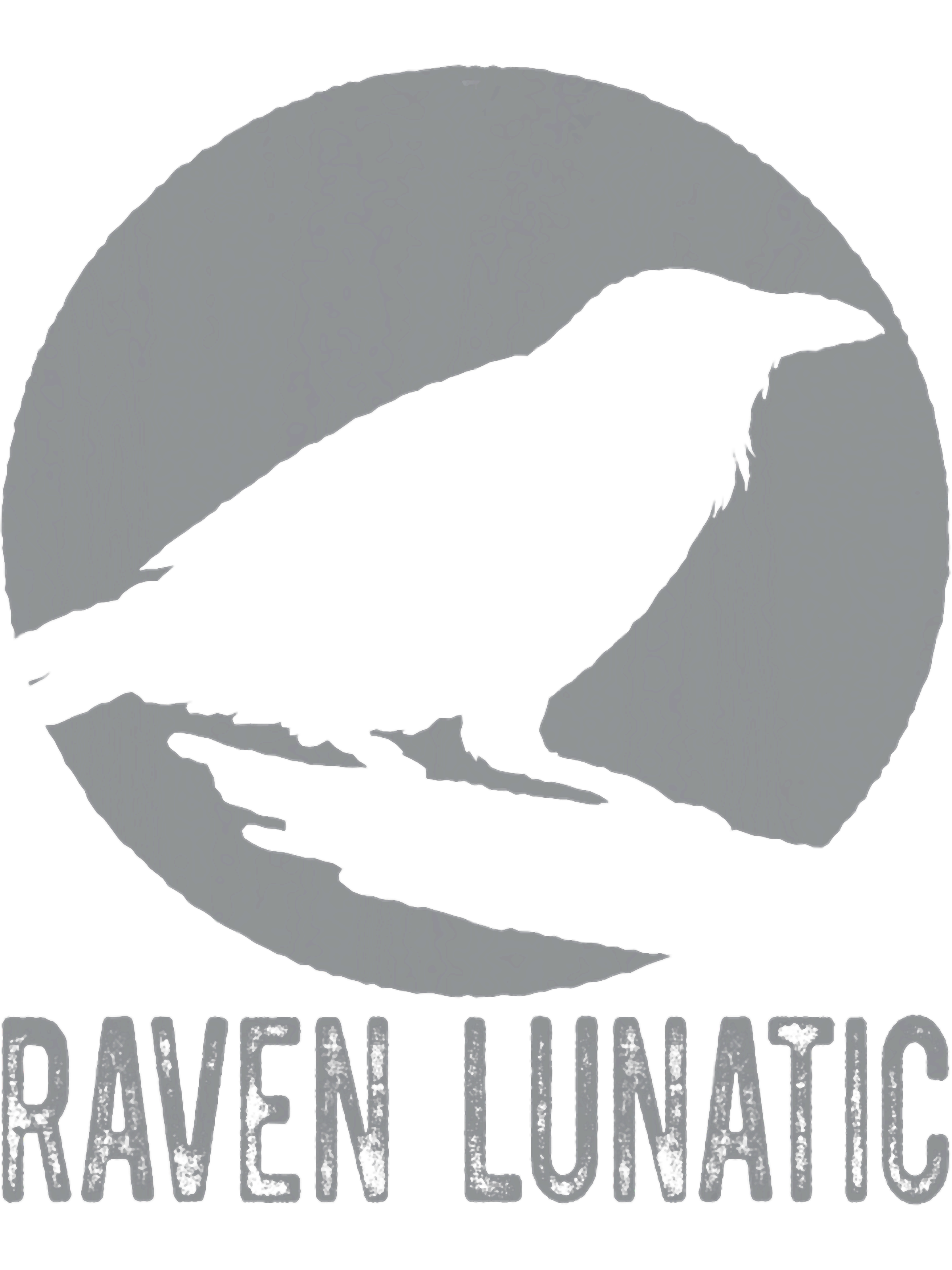 Raven Lunatic Gothic Edgar Allan Poe Halloween Raven PNG T-S | Inspire ...