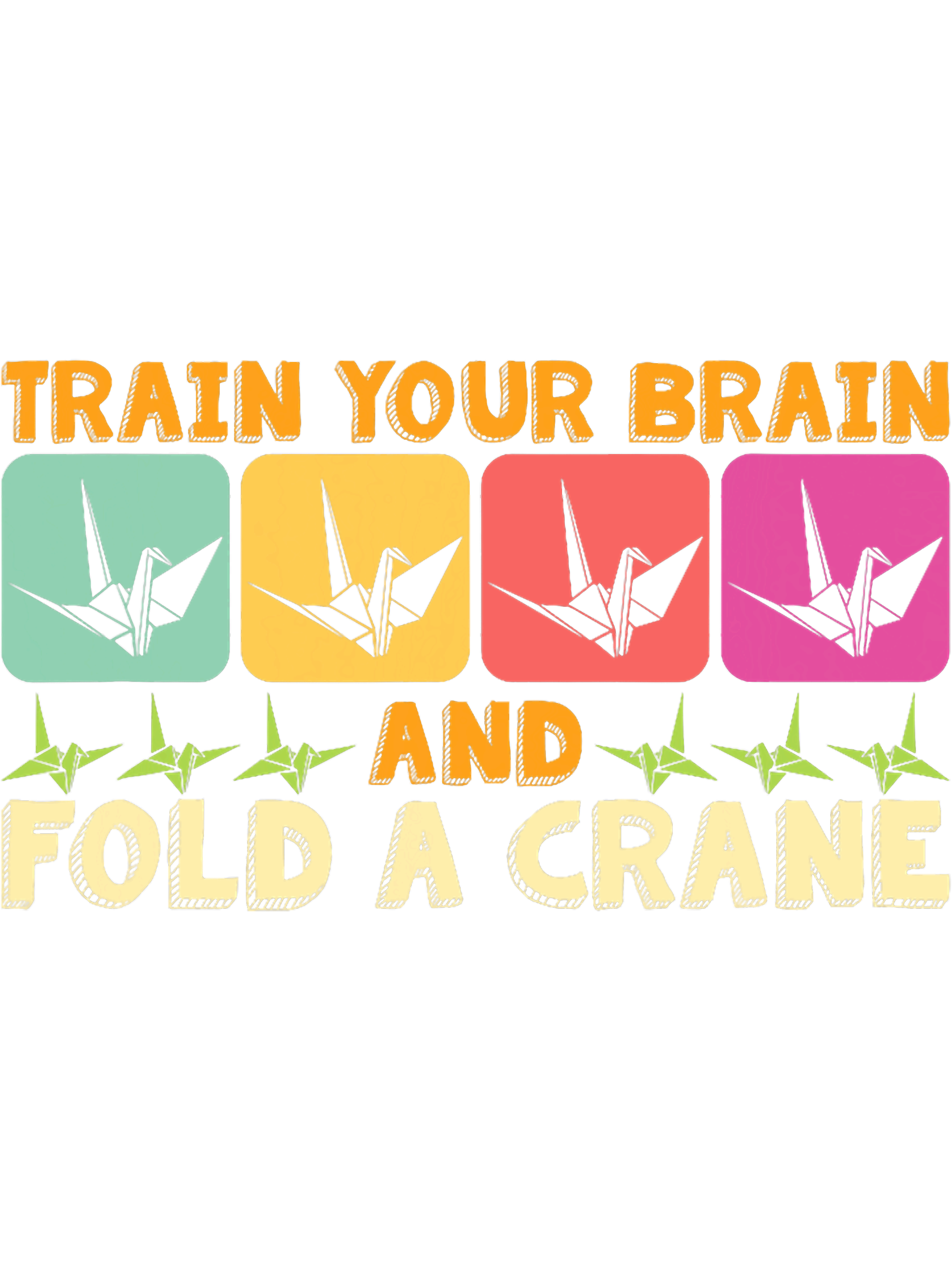 Train Your Brain Fold A Crane Paper Folding Origami Lovers 2 | Inspire ...