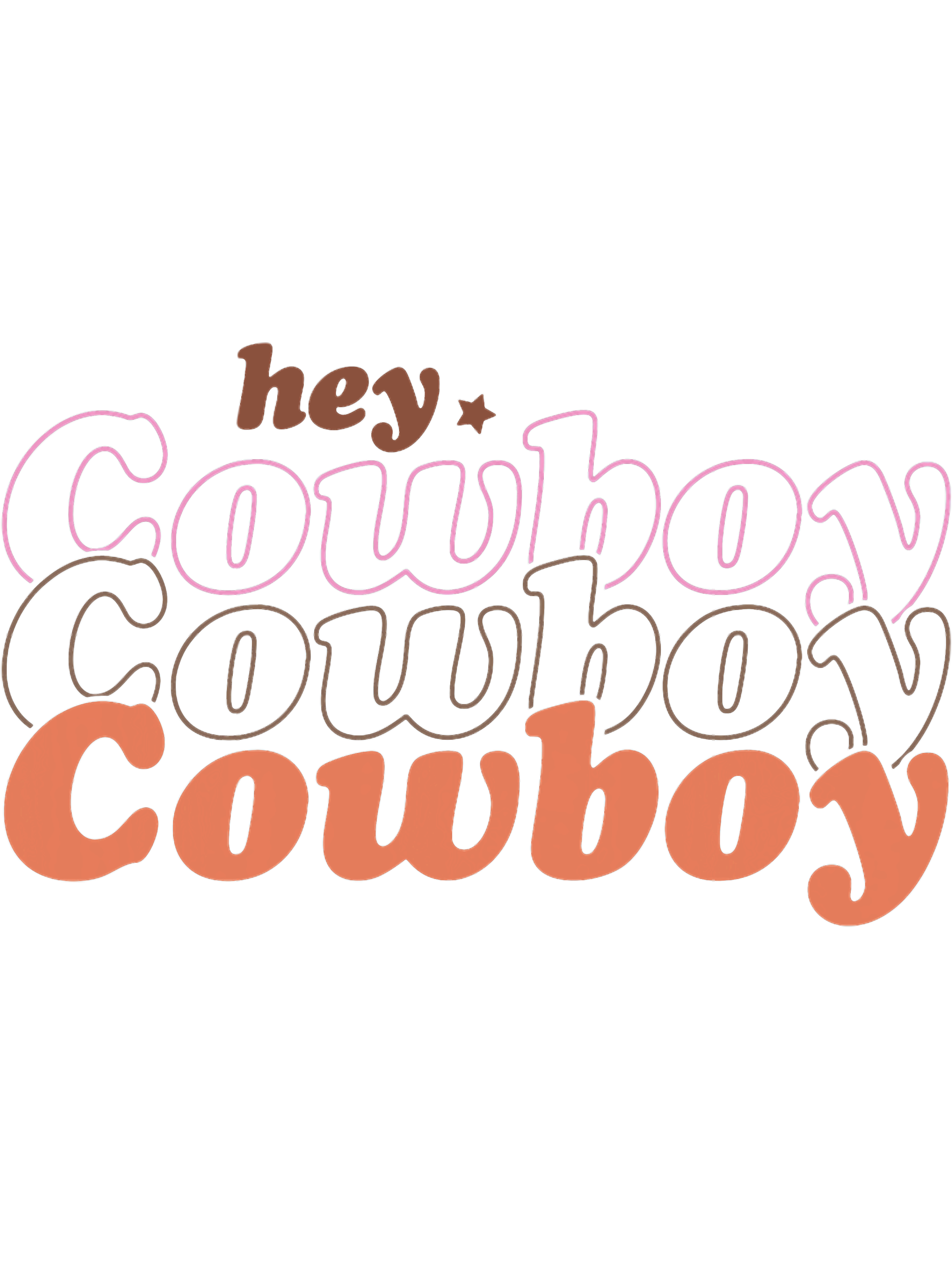 Western Hey Cowboy Pink Cow Spots Cowgirl Howdy odeo Cute PN | Inspire ...
