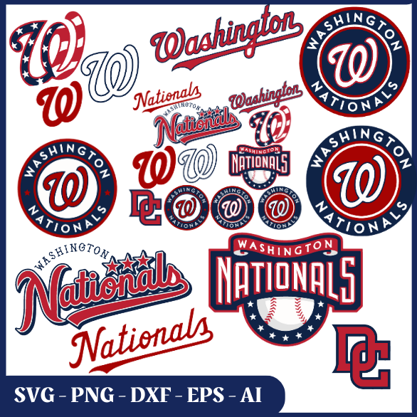 Washington Nationals logo, Washington Nationals svg, Washing | Inspire ...