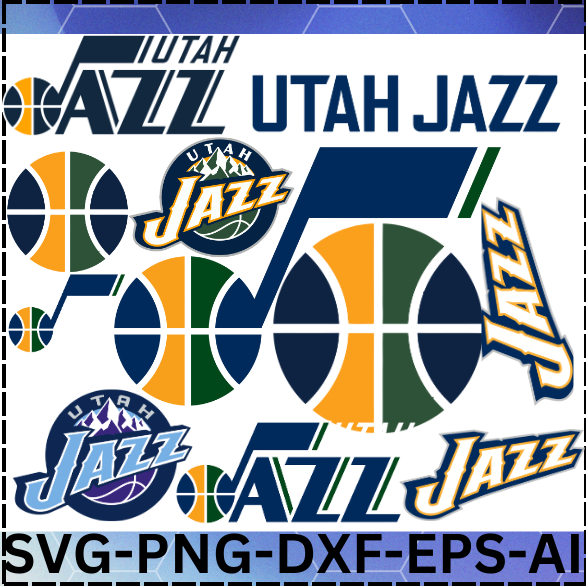 Digital Download, Utah Jazz svg, Utah Jazz logo, Utah Jazz c | Inspire ...