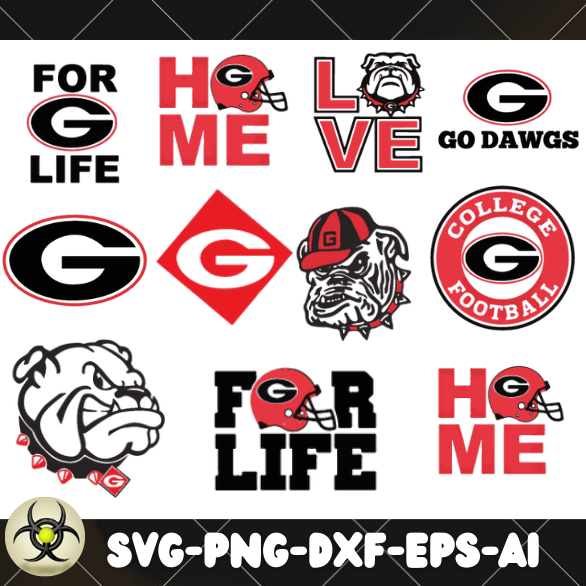 10 FILE GO DAWGS Svg Bundle | Inspire Uplift