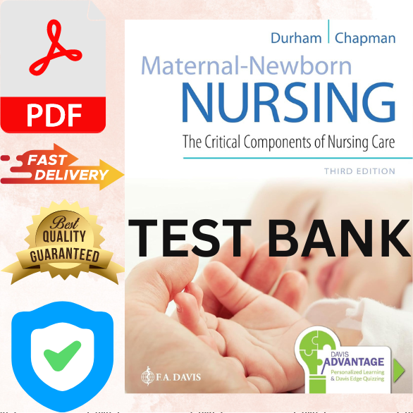Maternal Newborn Nursing The Critical Components of Nursing | Inspire ...