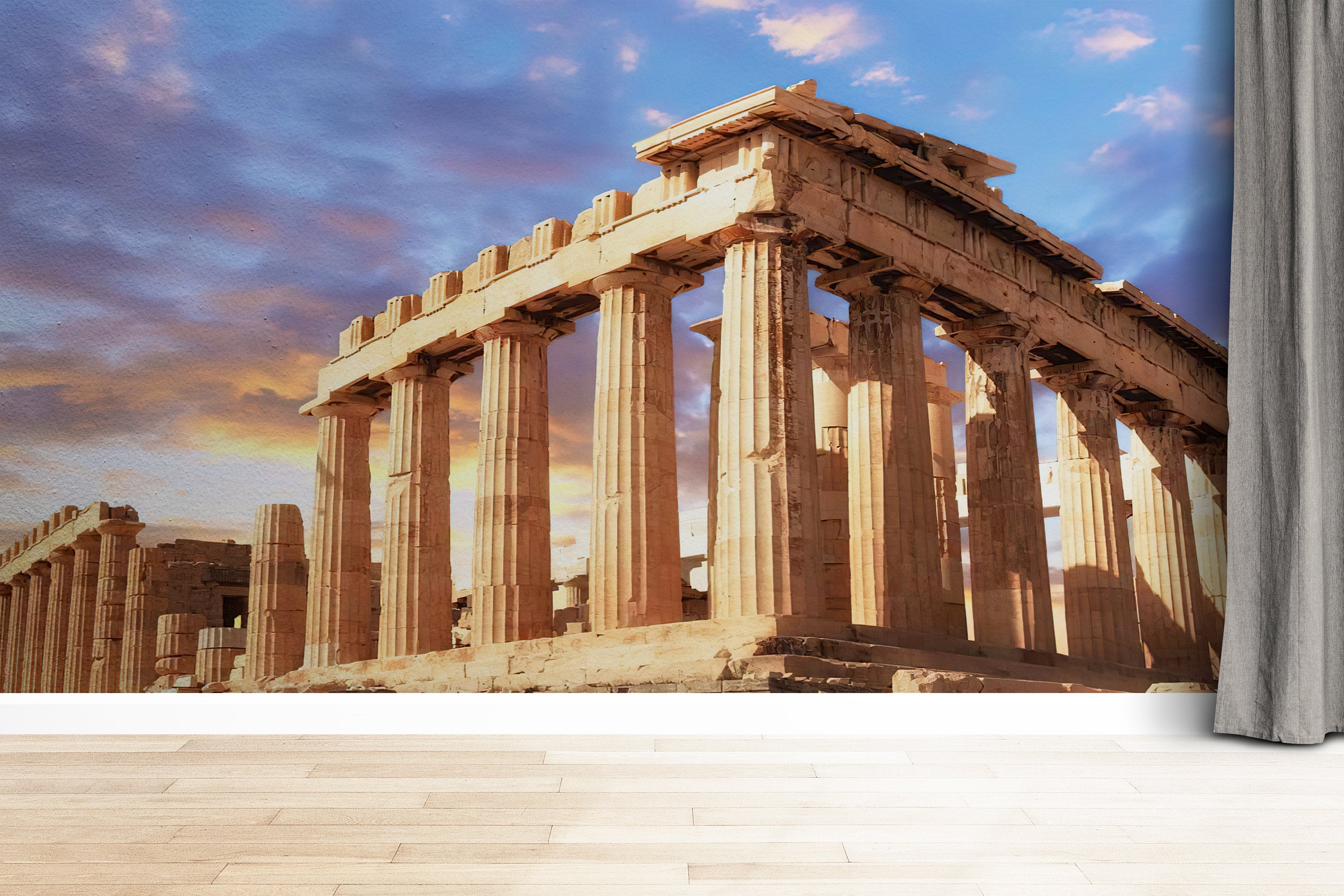 Acropolis of Athens Digital Paper, Paper Crafts, UNESCO Wall | Inspire ...
