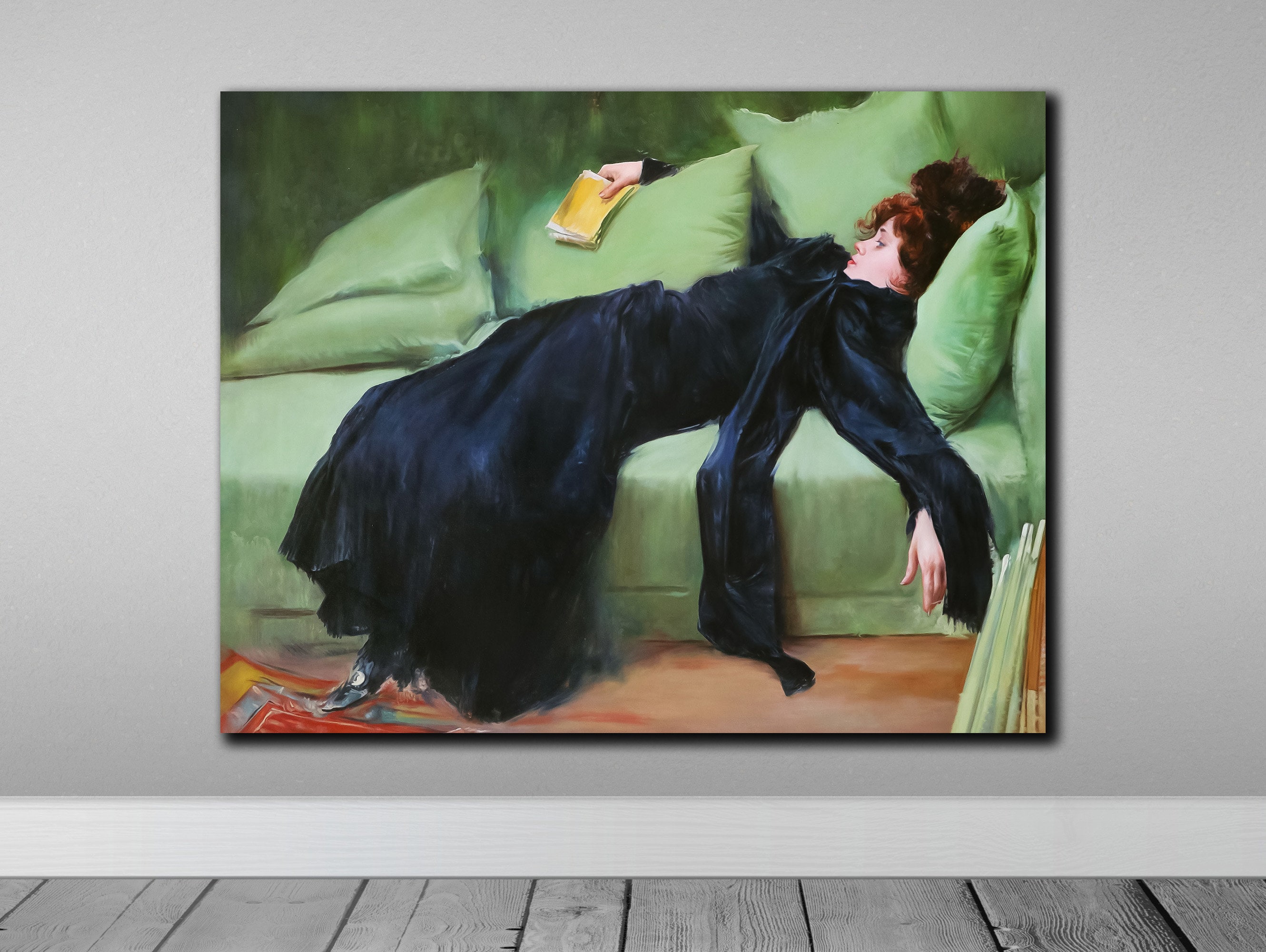 Decadent young woman, After the dance, Ramon Casas Decadent | Inspire ...