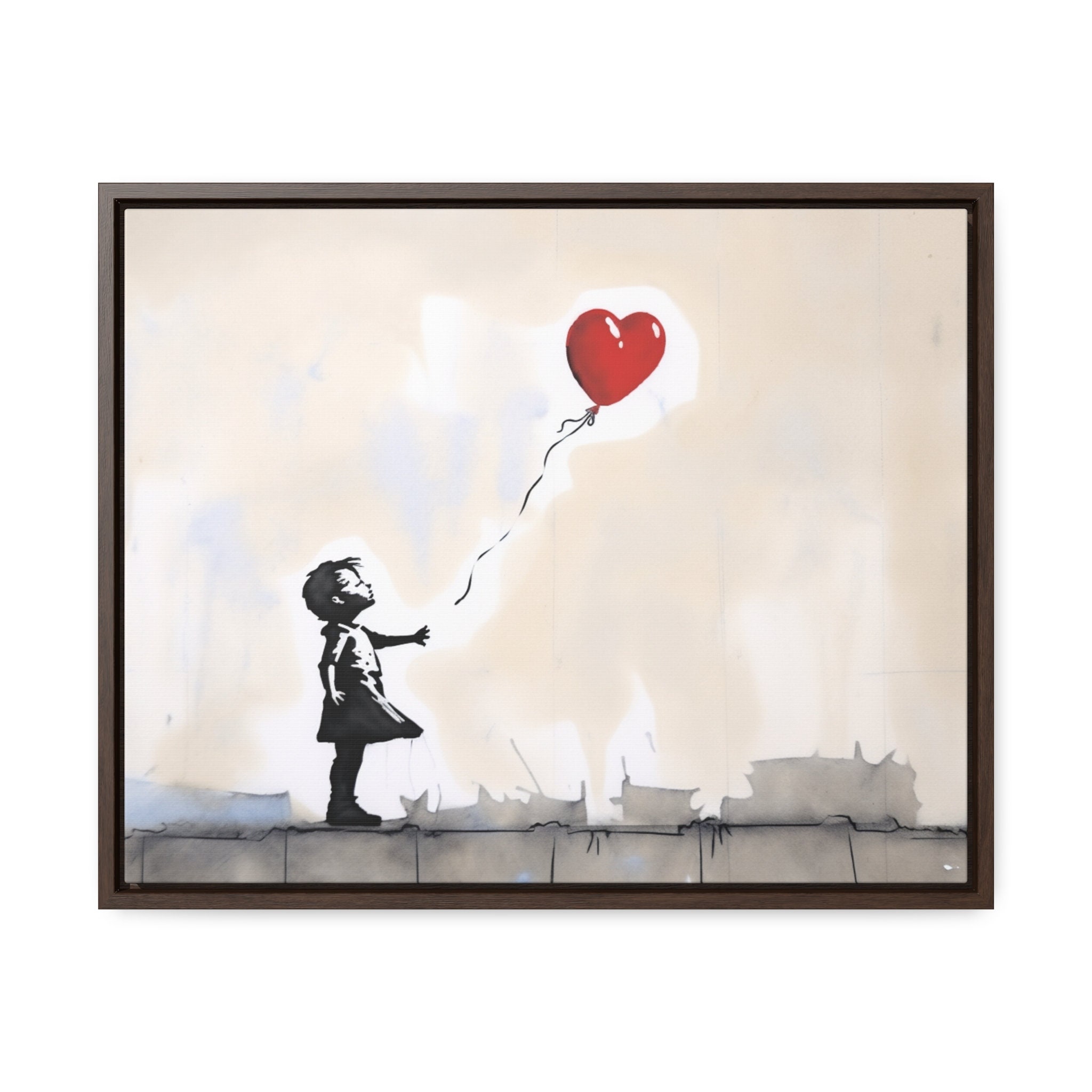 Banksy Girl With Balloon Canvas Girl With Balloon Banksy Can | Inspire ...