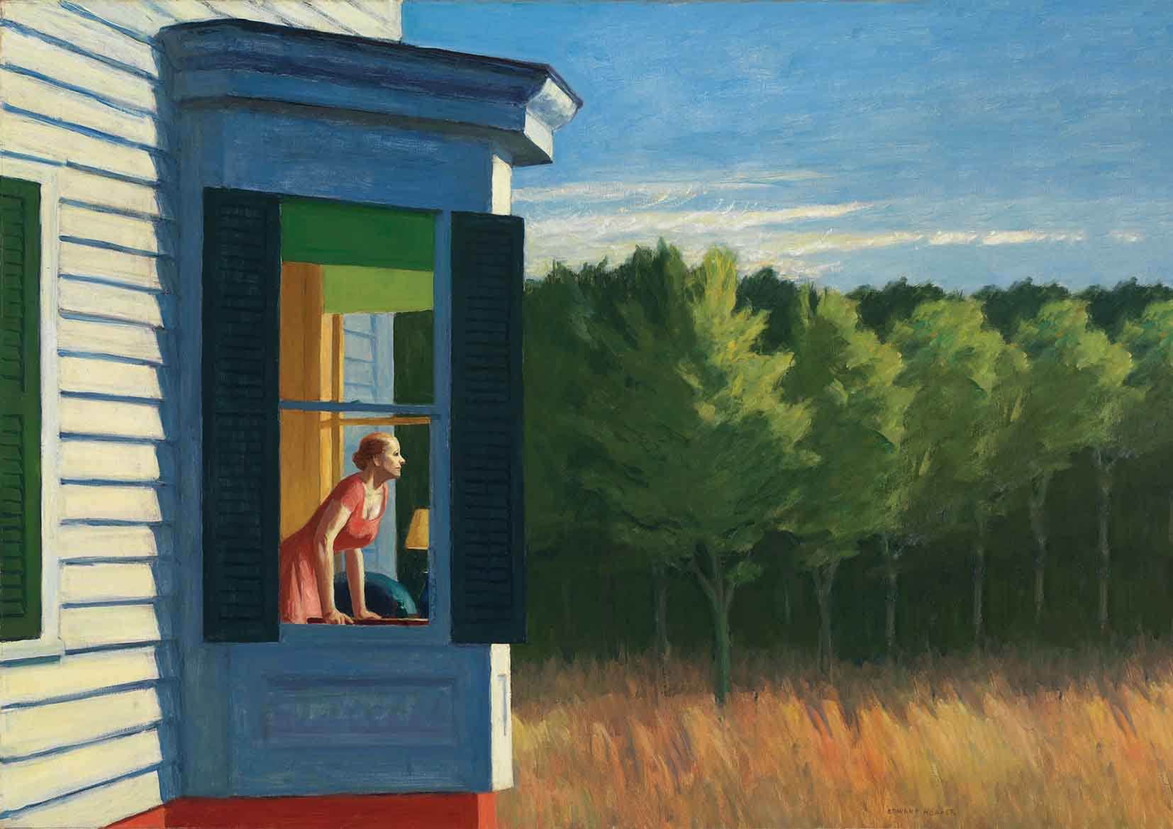 Cape Cod Morning 1950 POSTER PRINT A5 A2 Edward Hopper Paint | Inspire ...