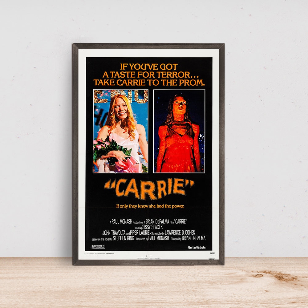 Carrie Movie Poster, Home Decor, Art Poster for GiftCustom P | Inspire ...