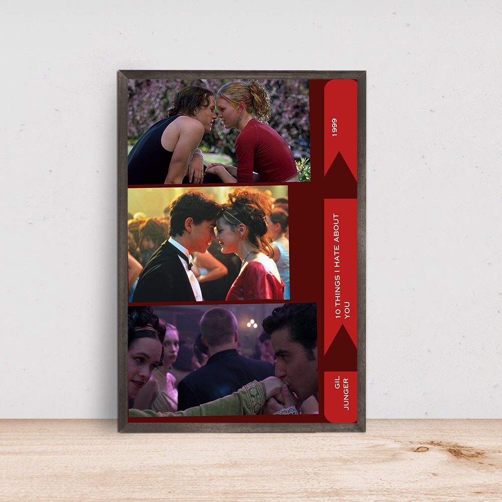 10 Things I Hate About You Movie Poster Classic film-Poster | Inspire ...