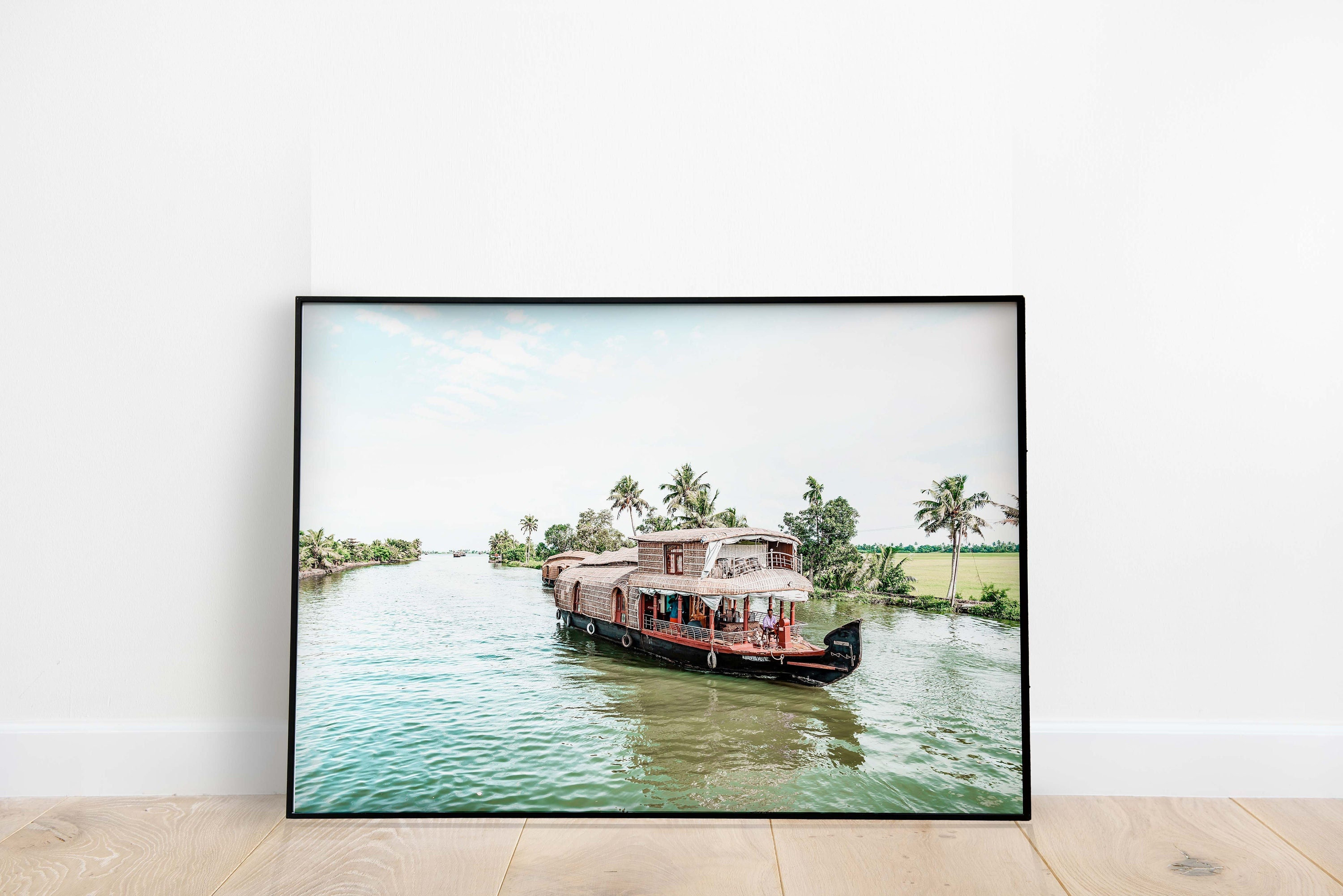 South India Travel Wall Art, Kerala Wall Decor, Kerala House - Inspire ...