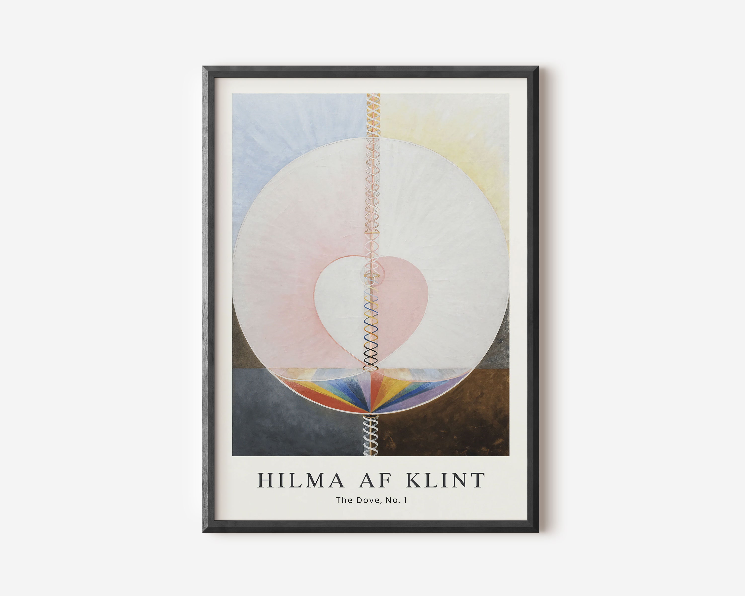 Hilma Af Klint Exhibition Poster, Famous Klint Gallery Wall | Inspire ...