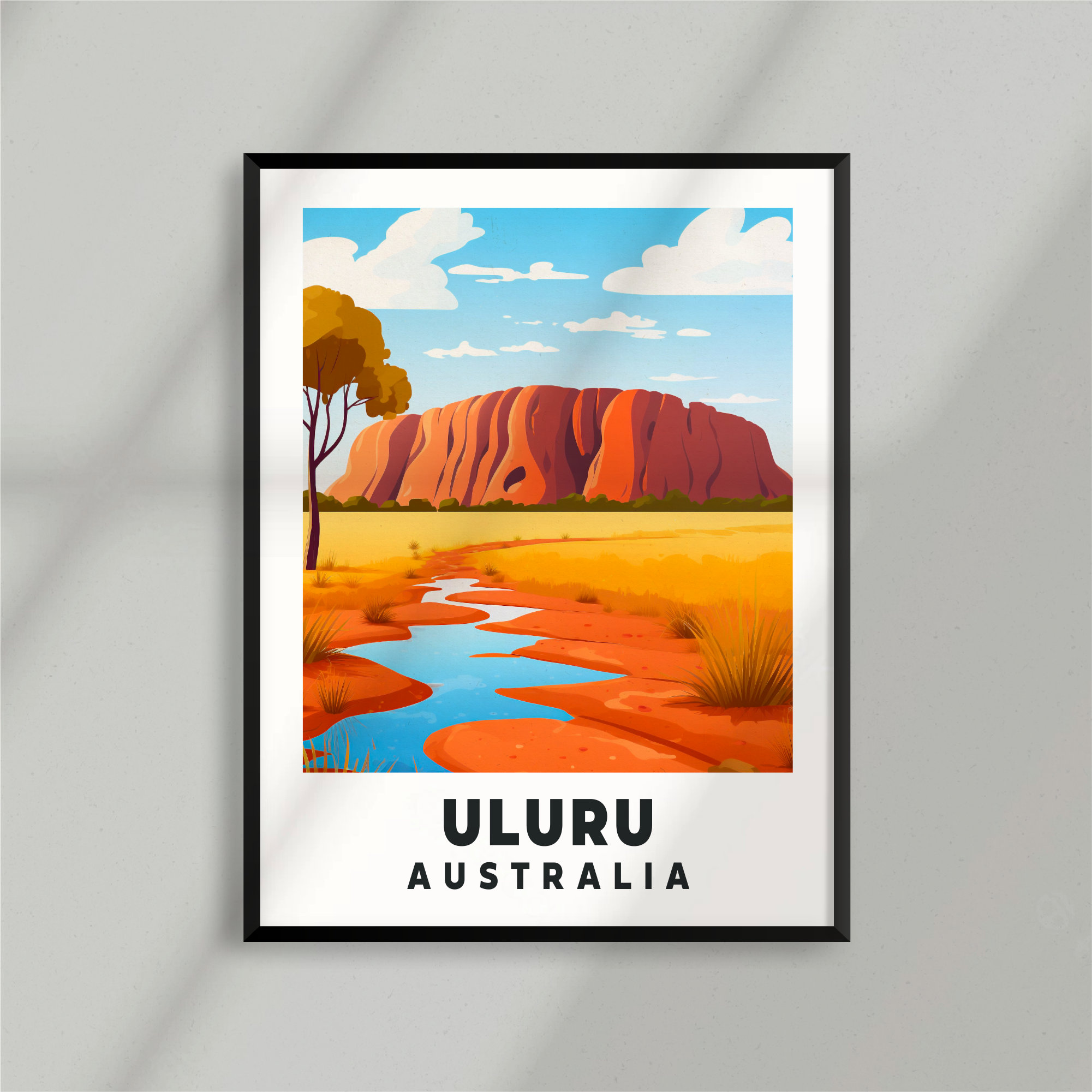 Ayers Rock - Uluru - Australia - Outback - National Park Pos | Inspire Uplift