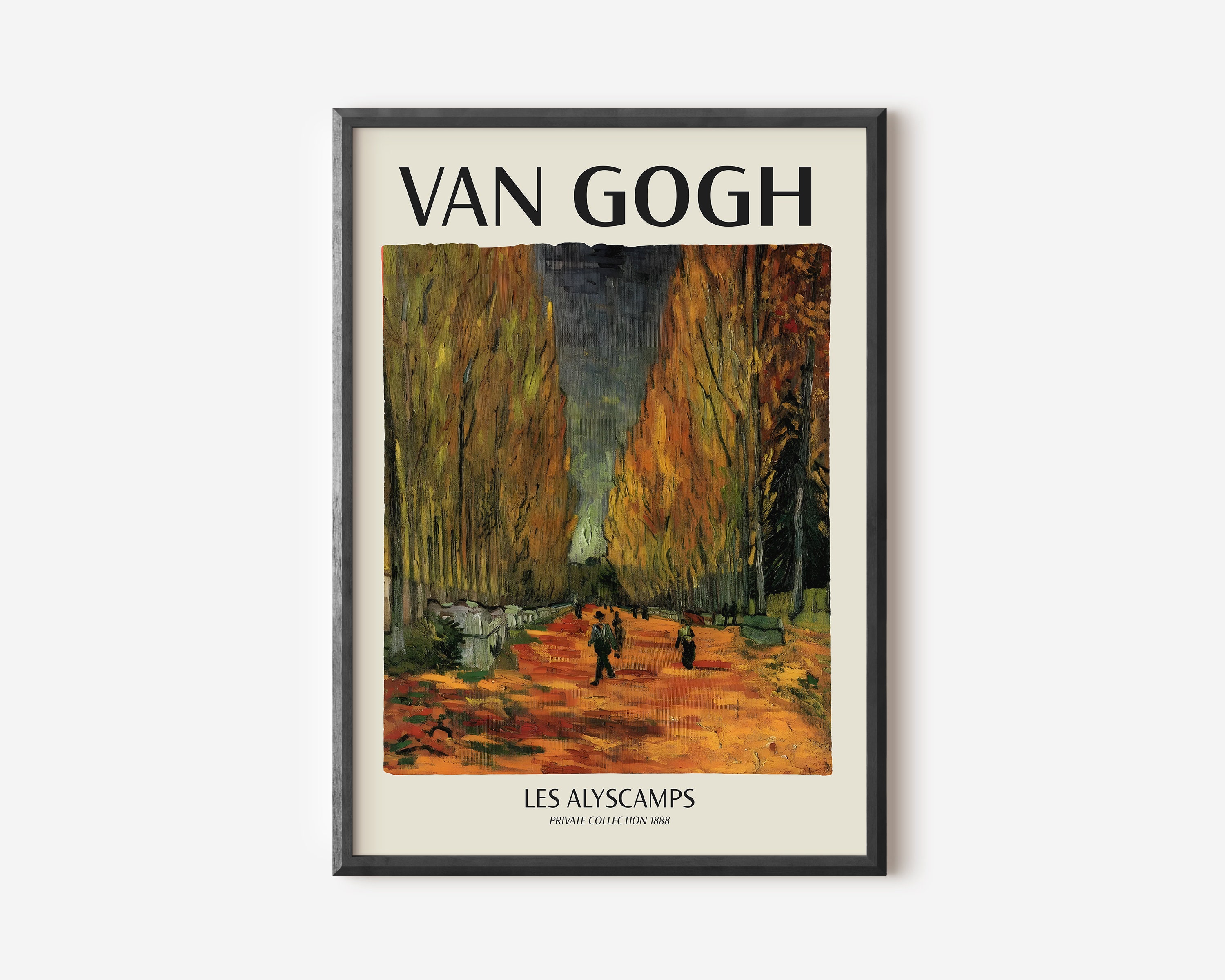Vincent Van Gogh Exhibition Poster, Famous Gallery Wall Art | Inspire ...