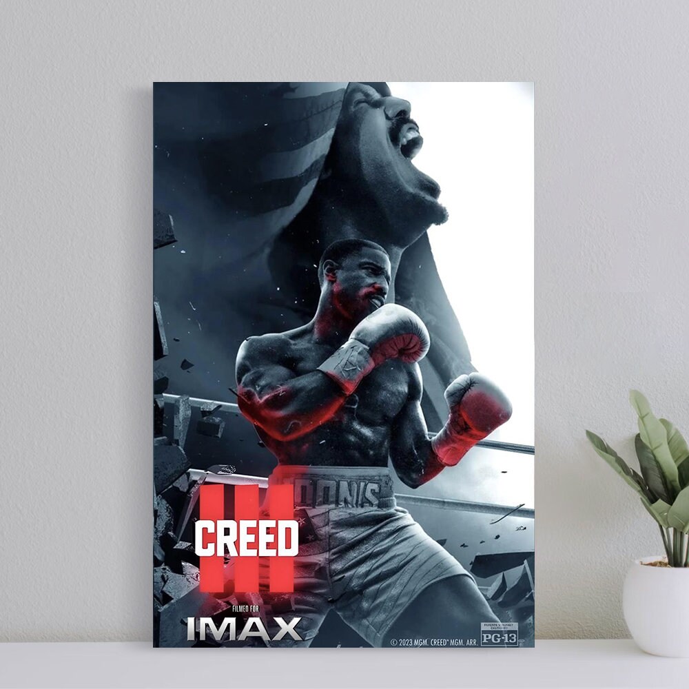 Creed III 2023 Poster, Art Film Print, Art Poster for Gift, - Inspire ...