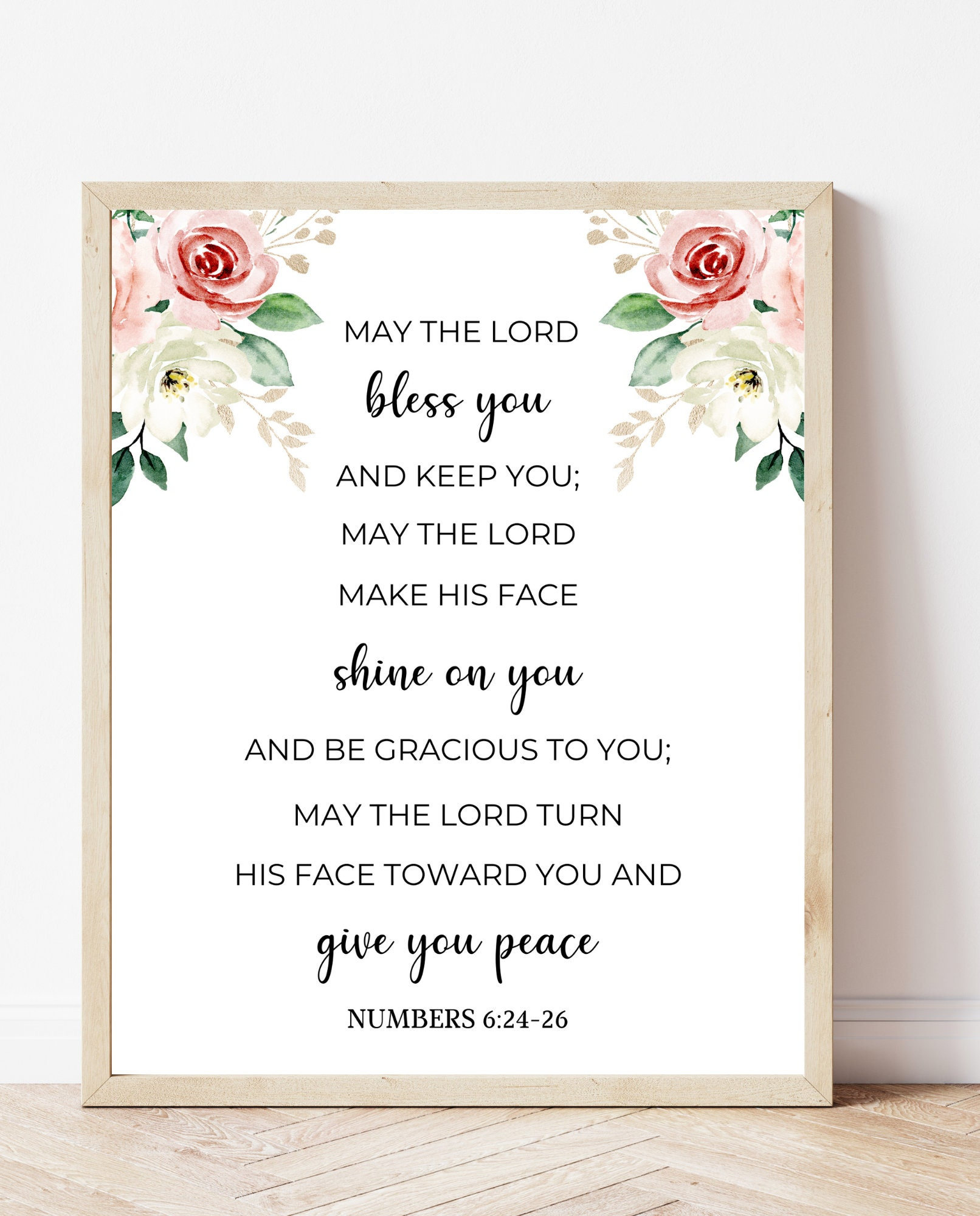 May the Lord bless you and keep you nursery Numbers 624-26 B - Inspire ...