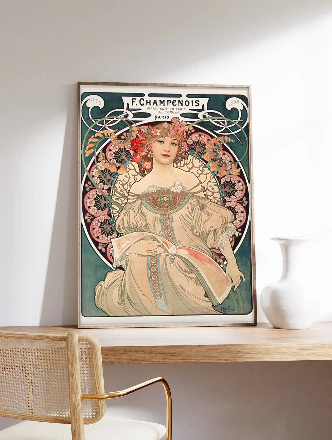 Mucha Poster, Art Nouveau, Alfons Mucha Poster, Exhibition P | Inspire ...