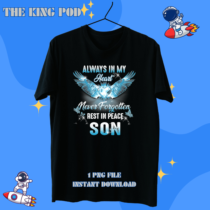 in memory of son svg - Inspire Uplift