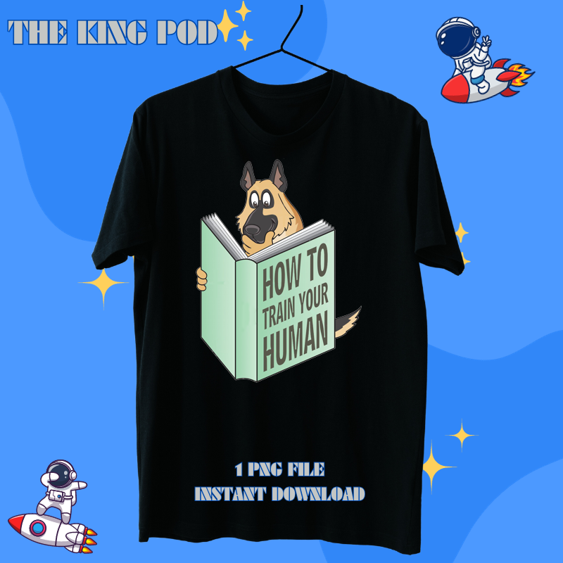 German Shepherd How To Train Your Human Essential | Inspire Uplift