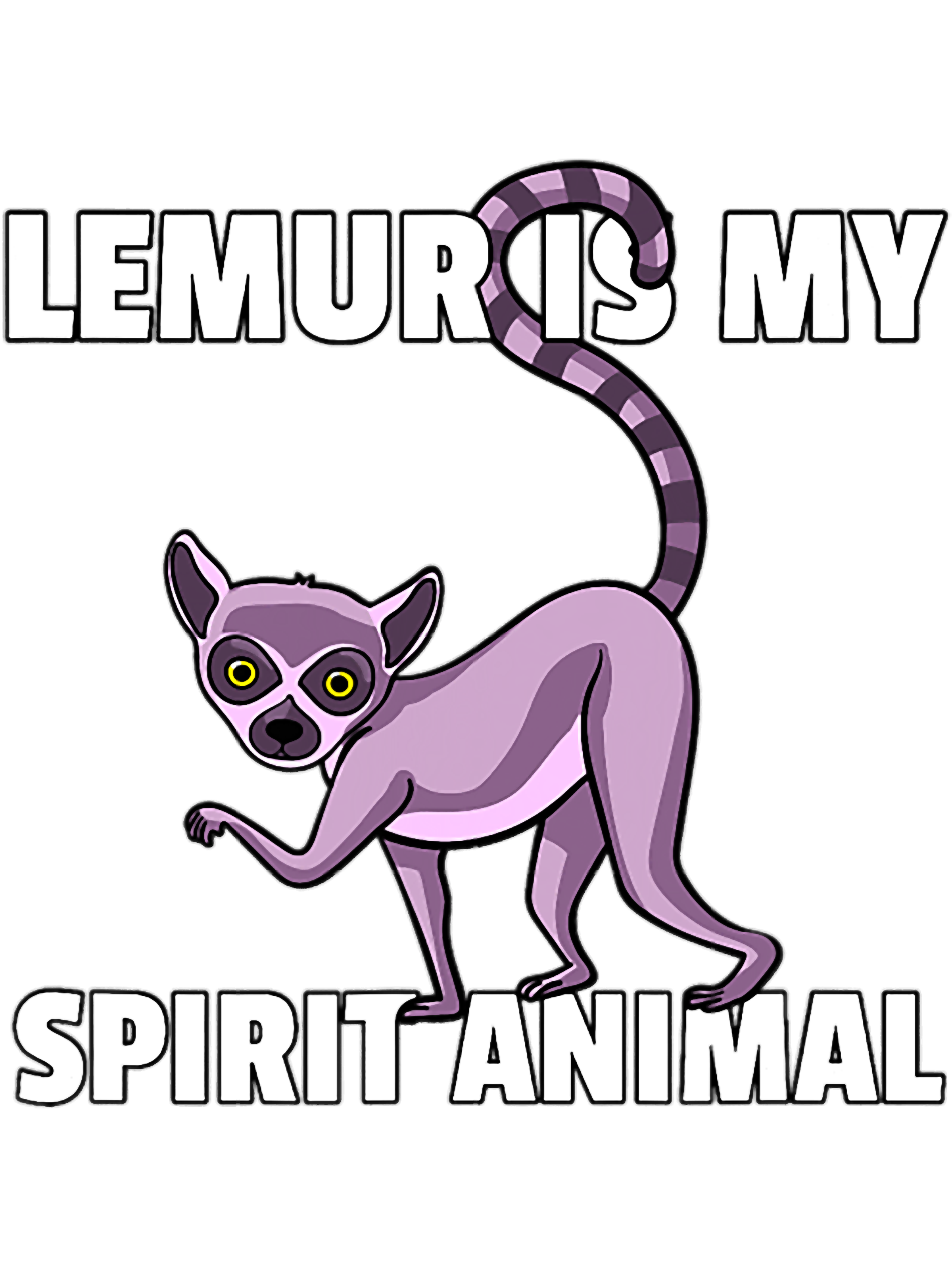 Lemur Is My Spirit Animal | Inspire Uplift