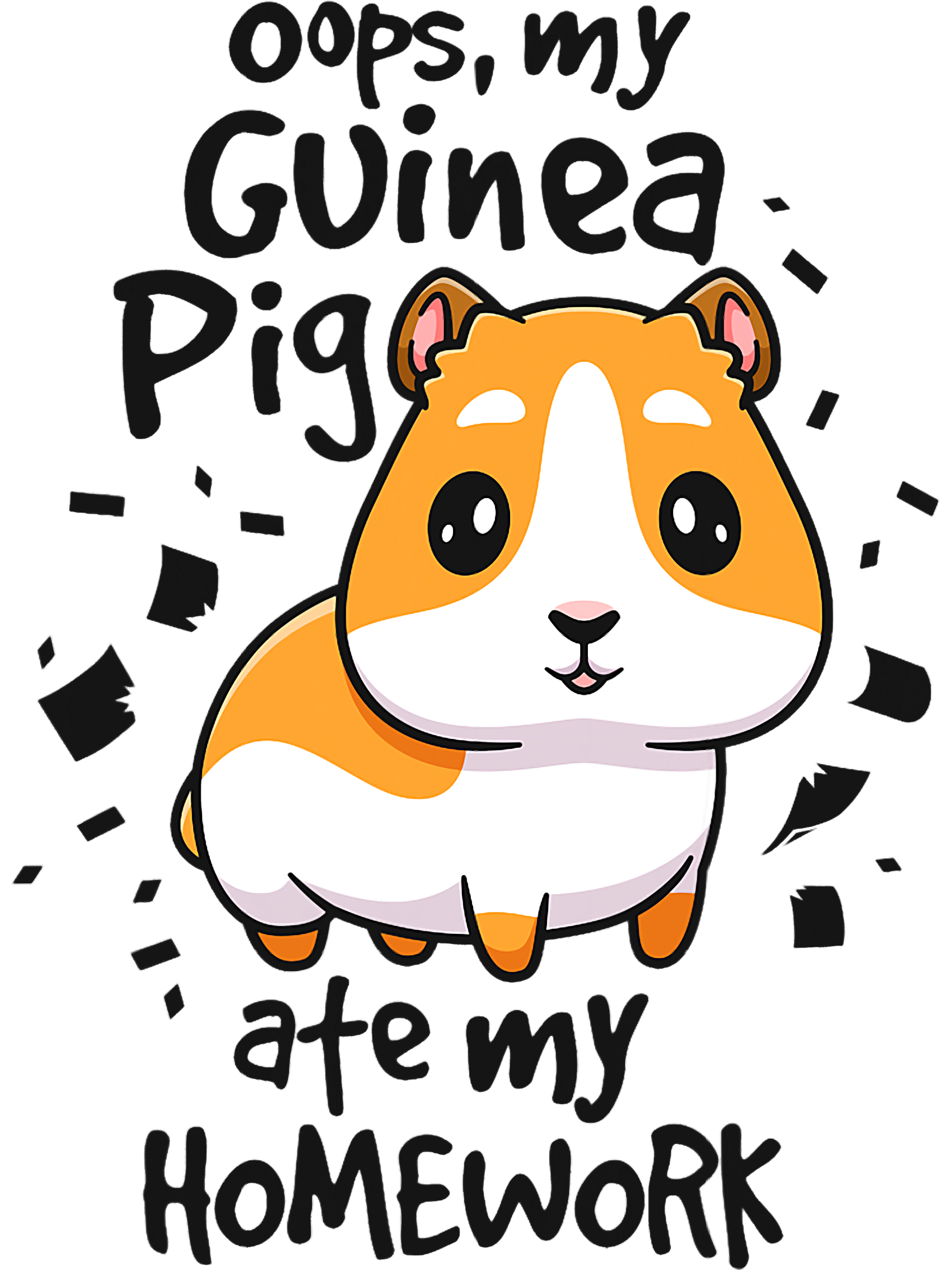 My Guinea Pig Ate My Homework School Guinea Pig Lover Gift | Inspire Uplift