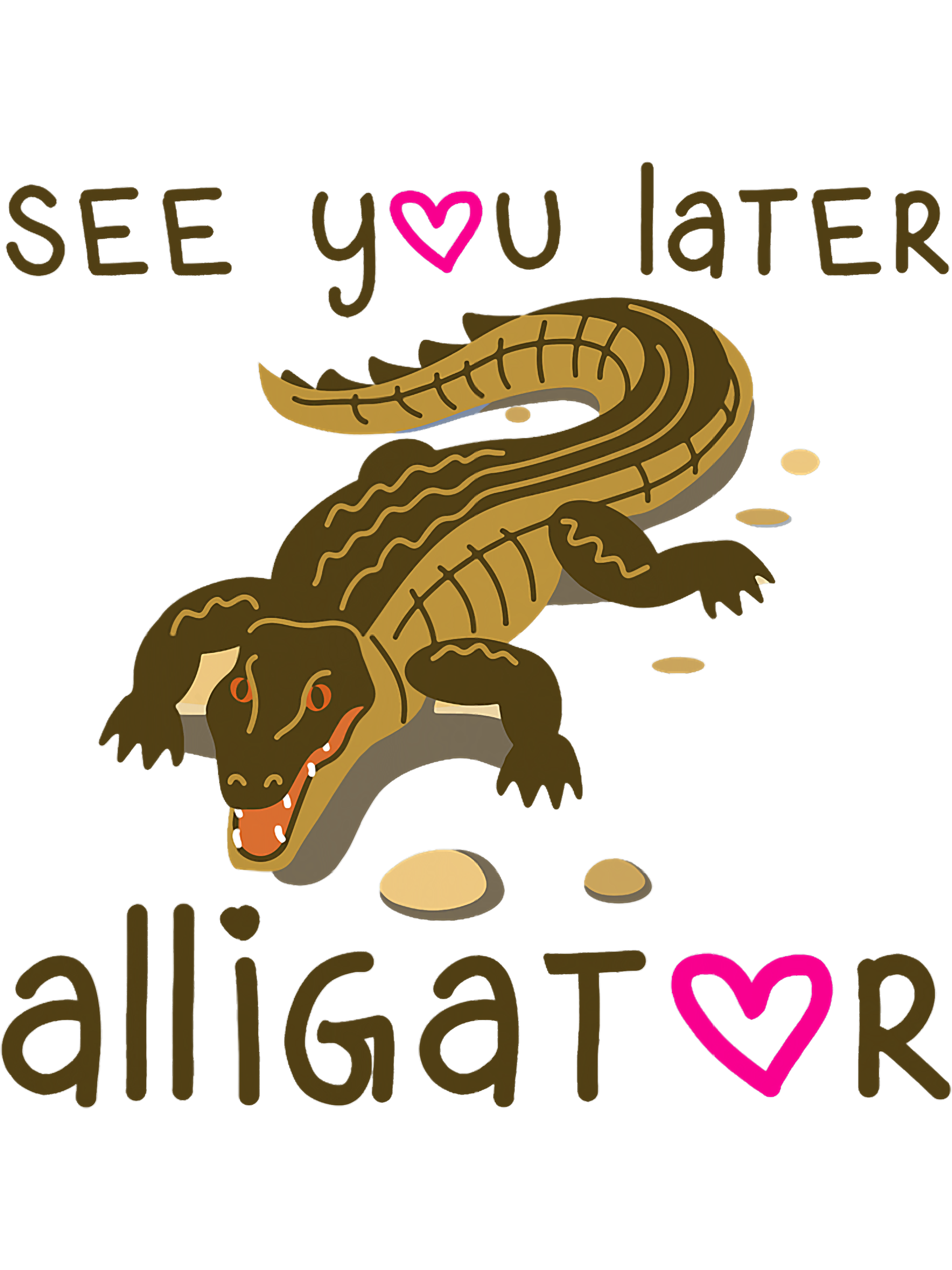 See You Later Alligator Shirt Kids Florida Gator Crocodile | Inspire Uplift