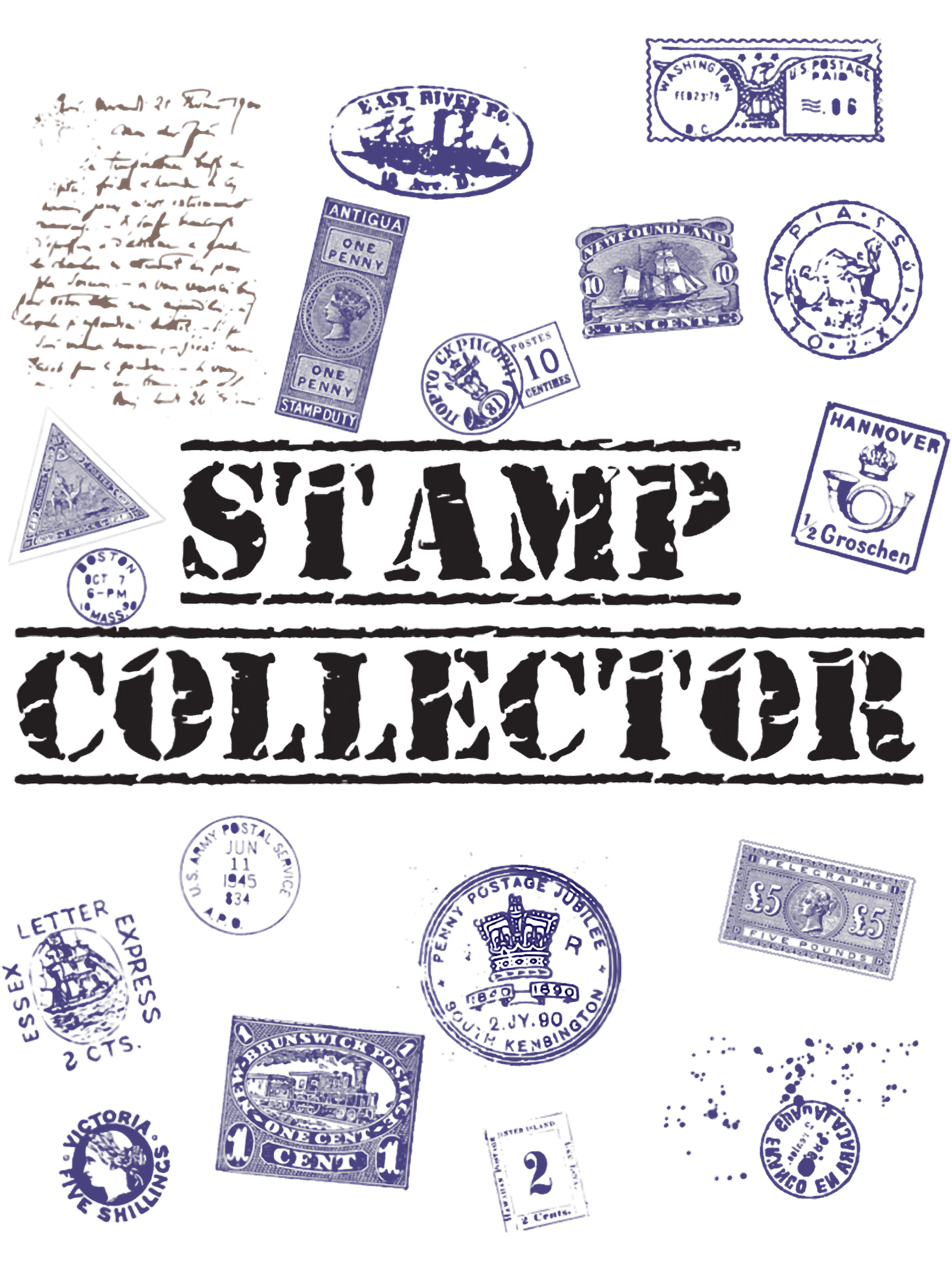 Stamp Collector Stamp Collection | Inspire Uplift