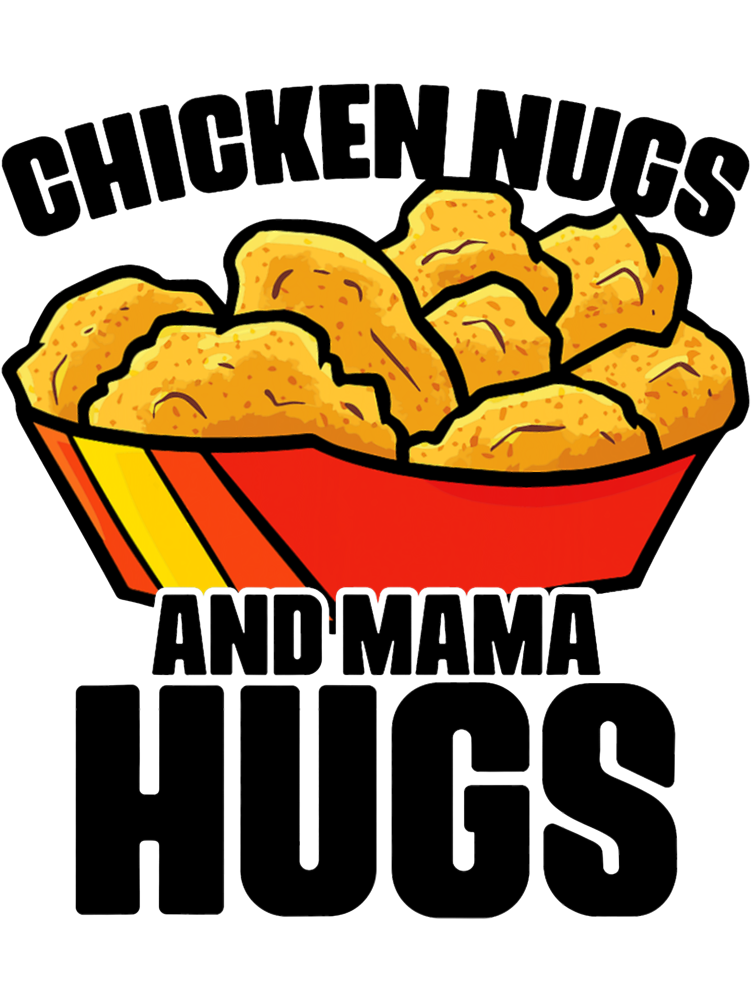 Funny Chicken Nugget Jokes Breakfast Junk Food Chicken Lover | Inspire ...