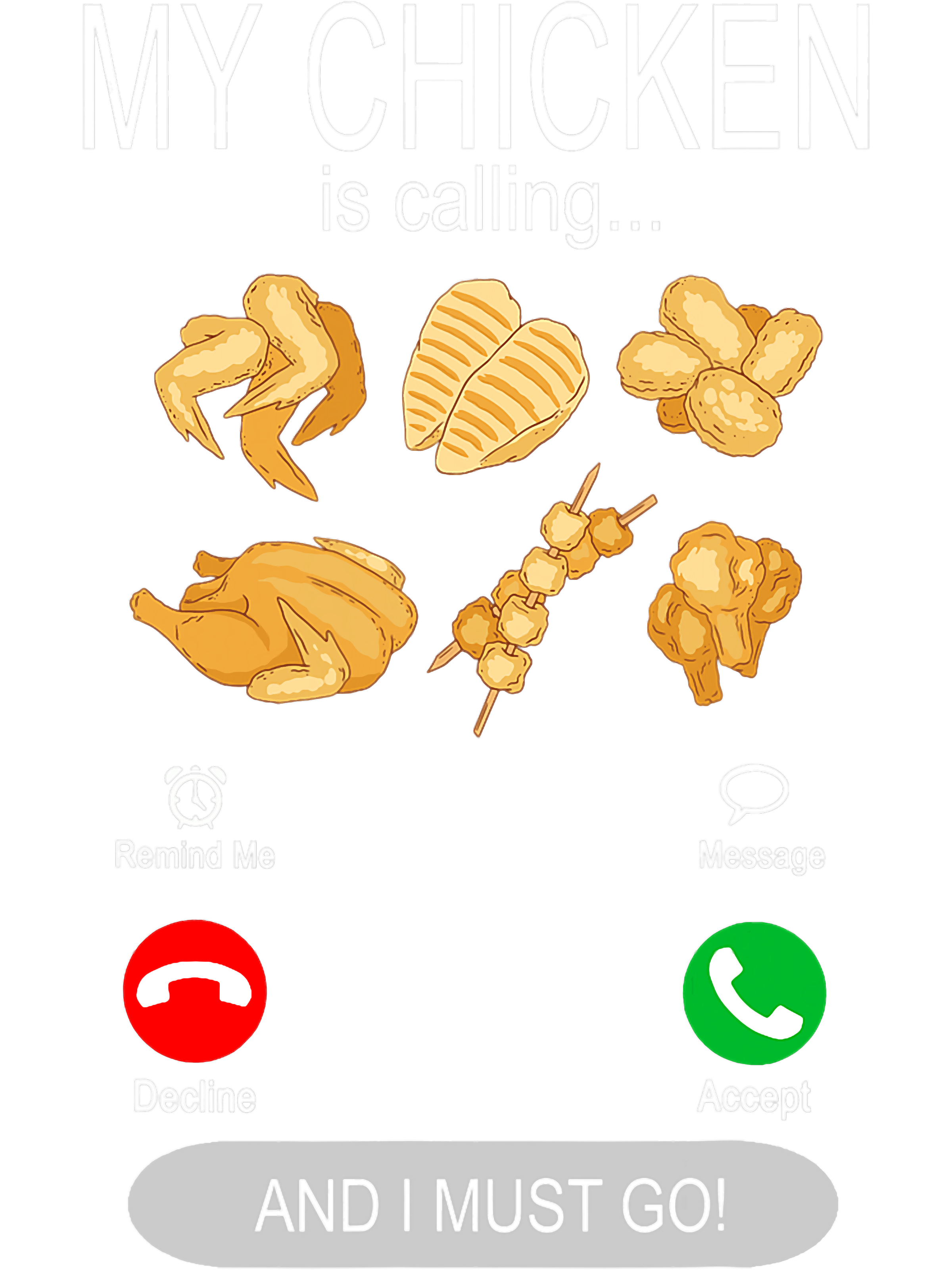 My Chicken is calling 2Different Types of Chicken, Png, Png | Inspire ...