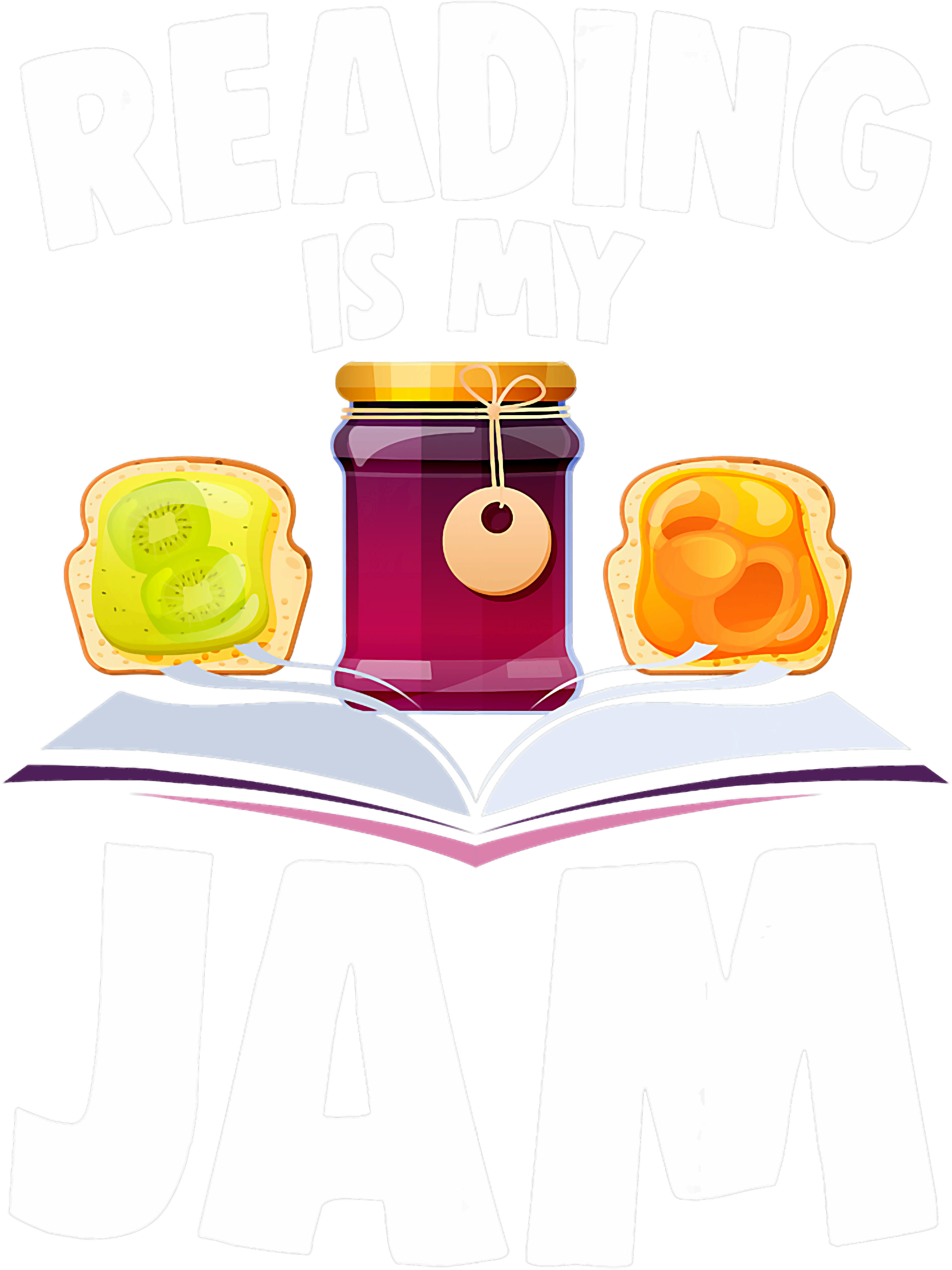 Reading Is My Jam, Png, Png For Shirt, Png Files For Sublima | Inspire ...