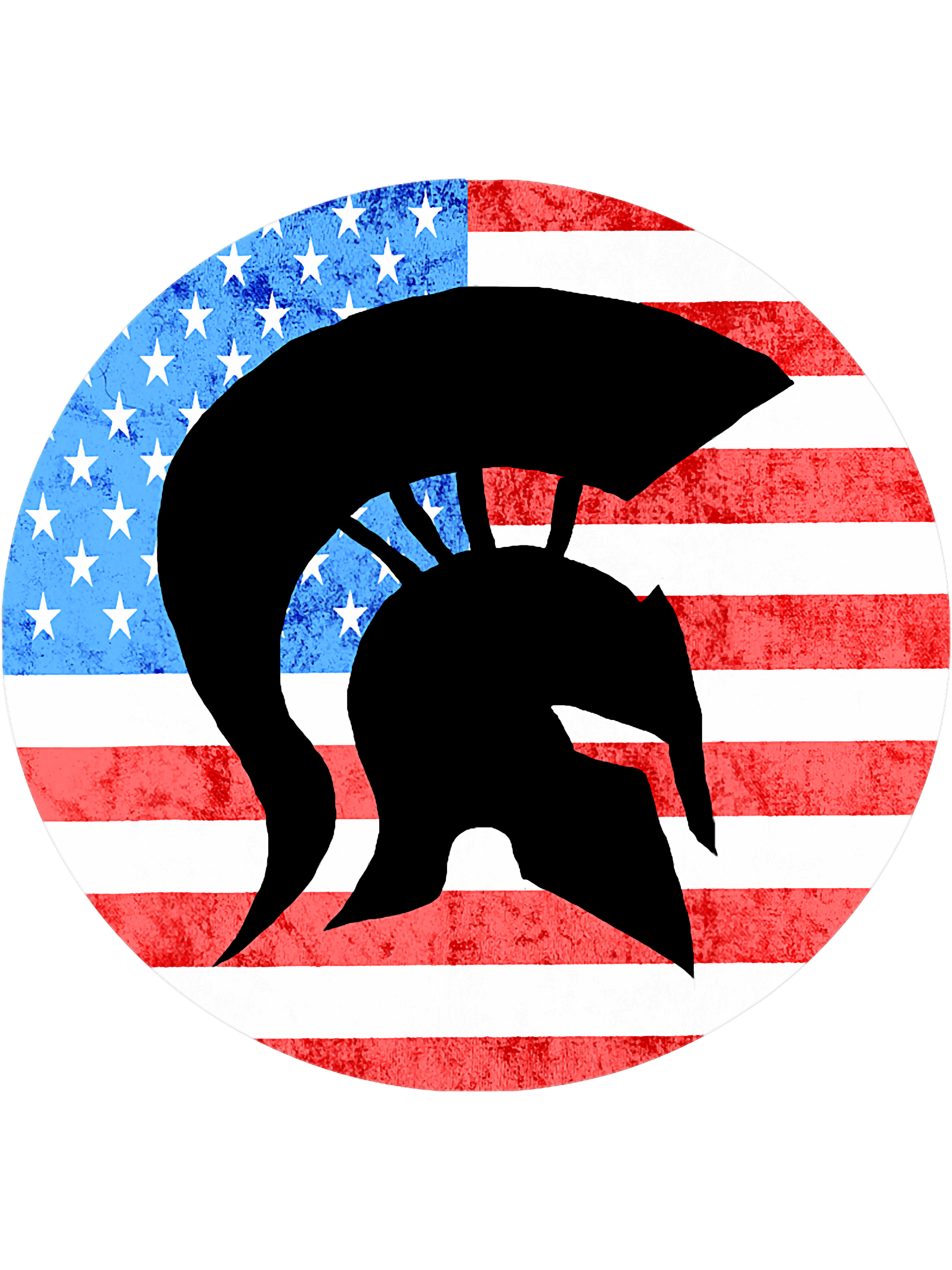 Sparta Soldier American Flag USA Spartan Gladiator Helmet, P | Inspire ...