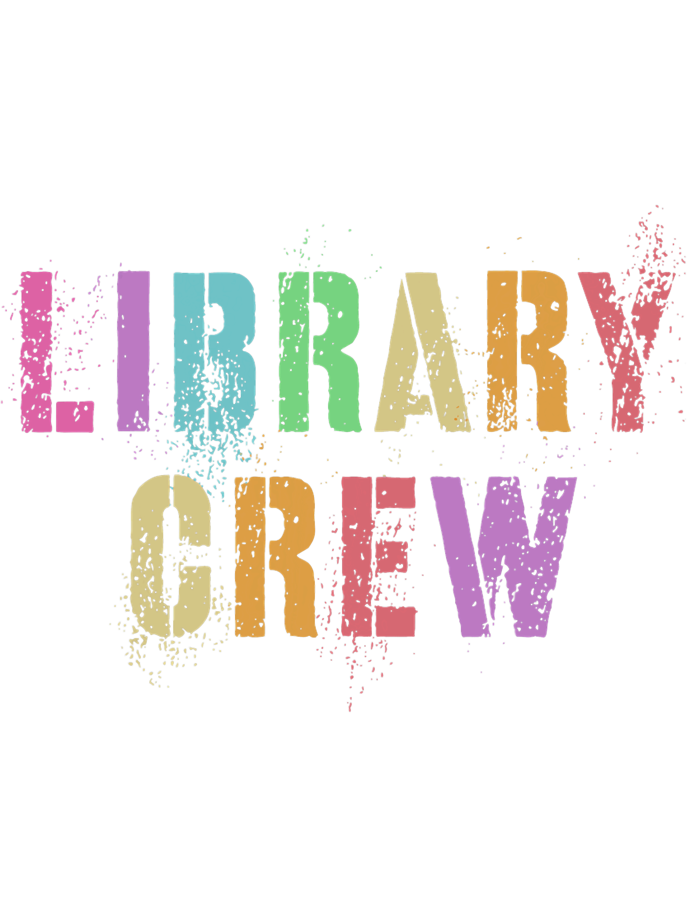Vintage School Librarian Day Teacher Literacy LIBRARY CREW, | Inspire ...