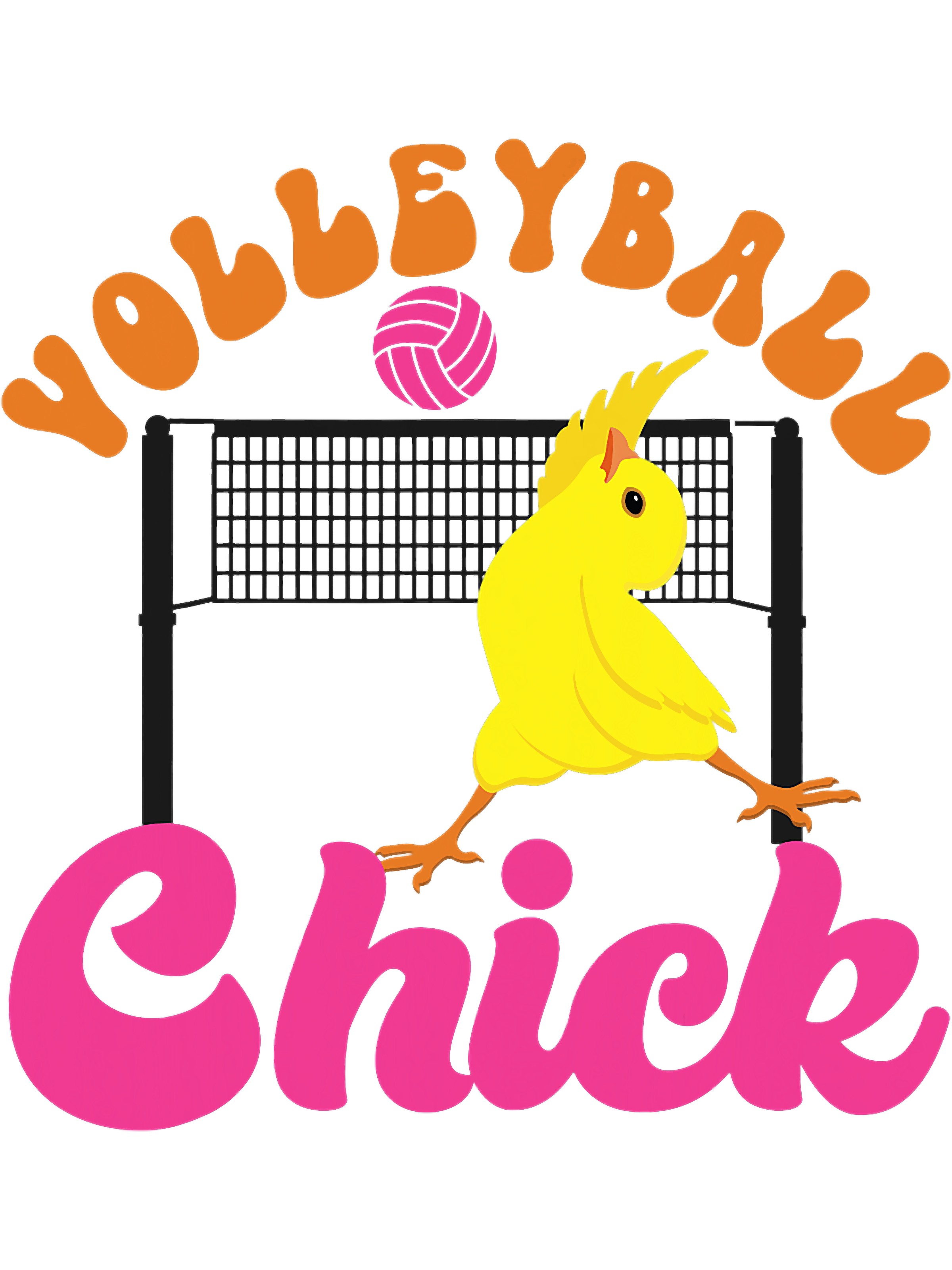 Volleyball Player Team Chicken Volleyball Chick, Png, Png Fo | Inspire ...