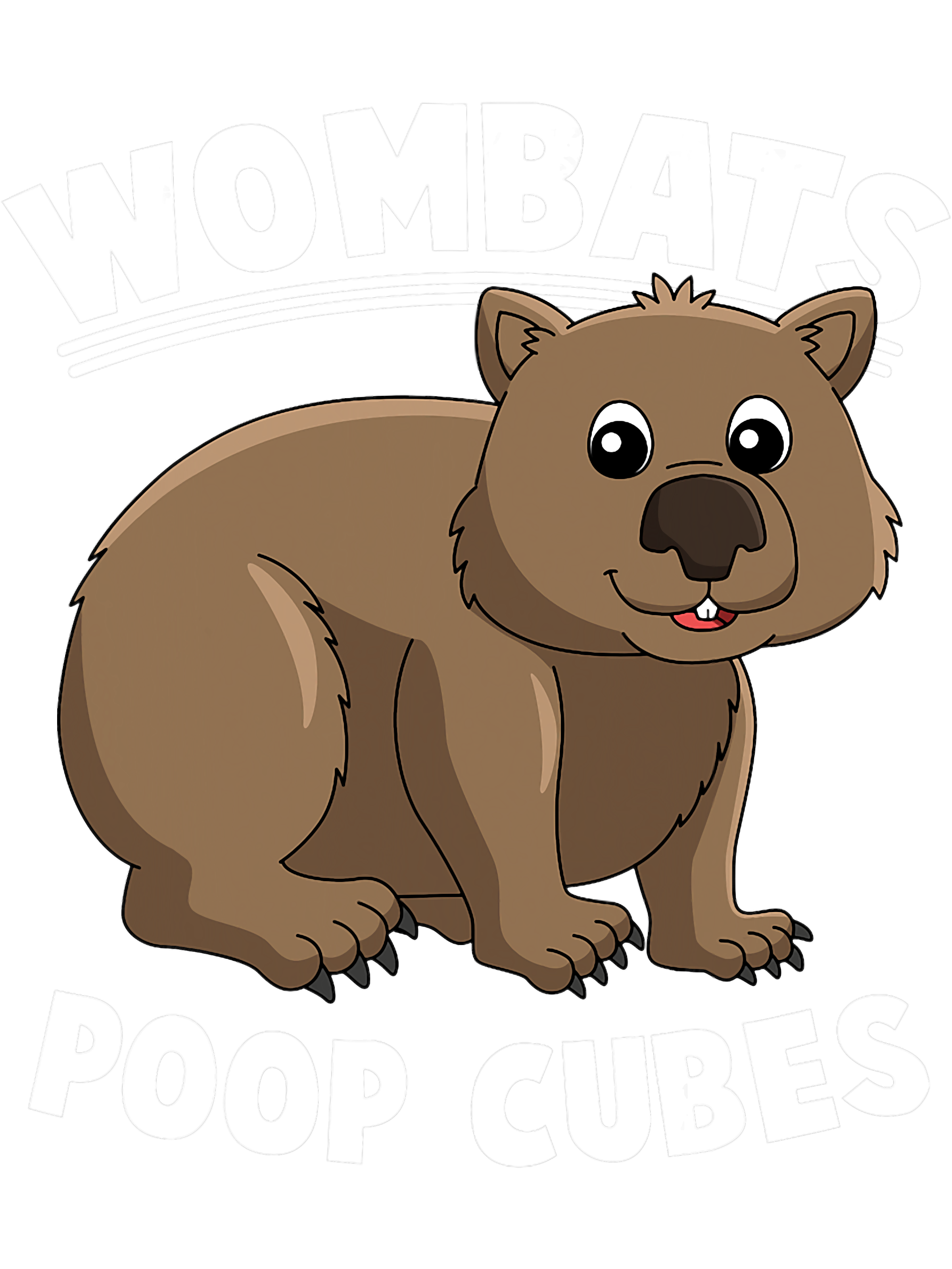 Wombats Poop Cubes For A Wombats Lover, Png, Png For Shirt, | Inspire ...