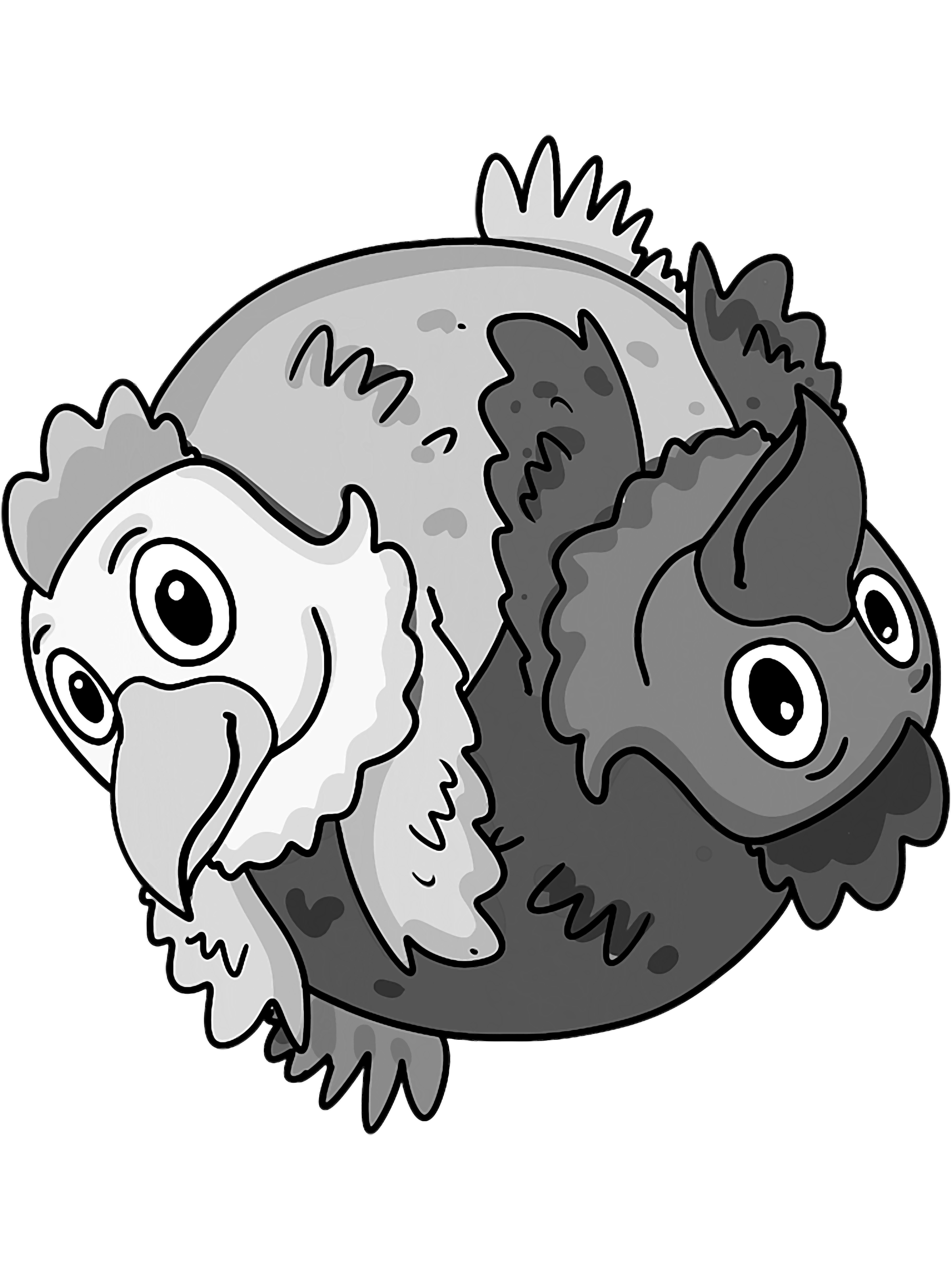 Yin Yang Chicken Yoga, Png, Png For Shirt, Png Files For Sub | Inspire ...