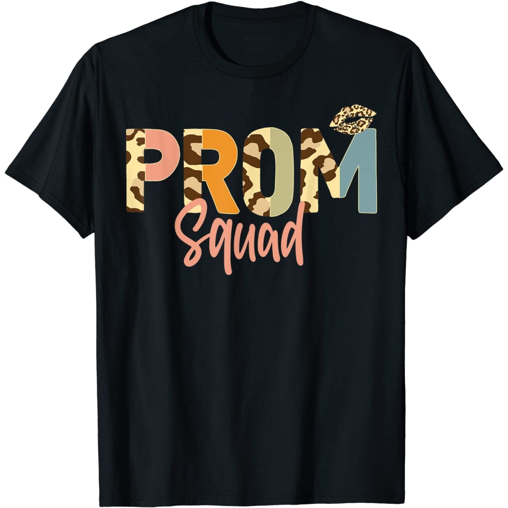 Prom Squad 2022 Senior Grad Graduation Party T-Shirt | Inspire Uplift
