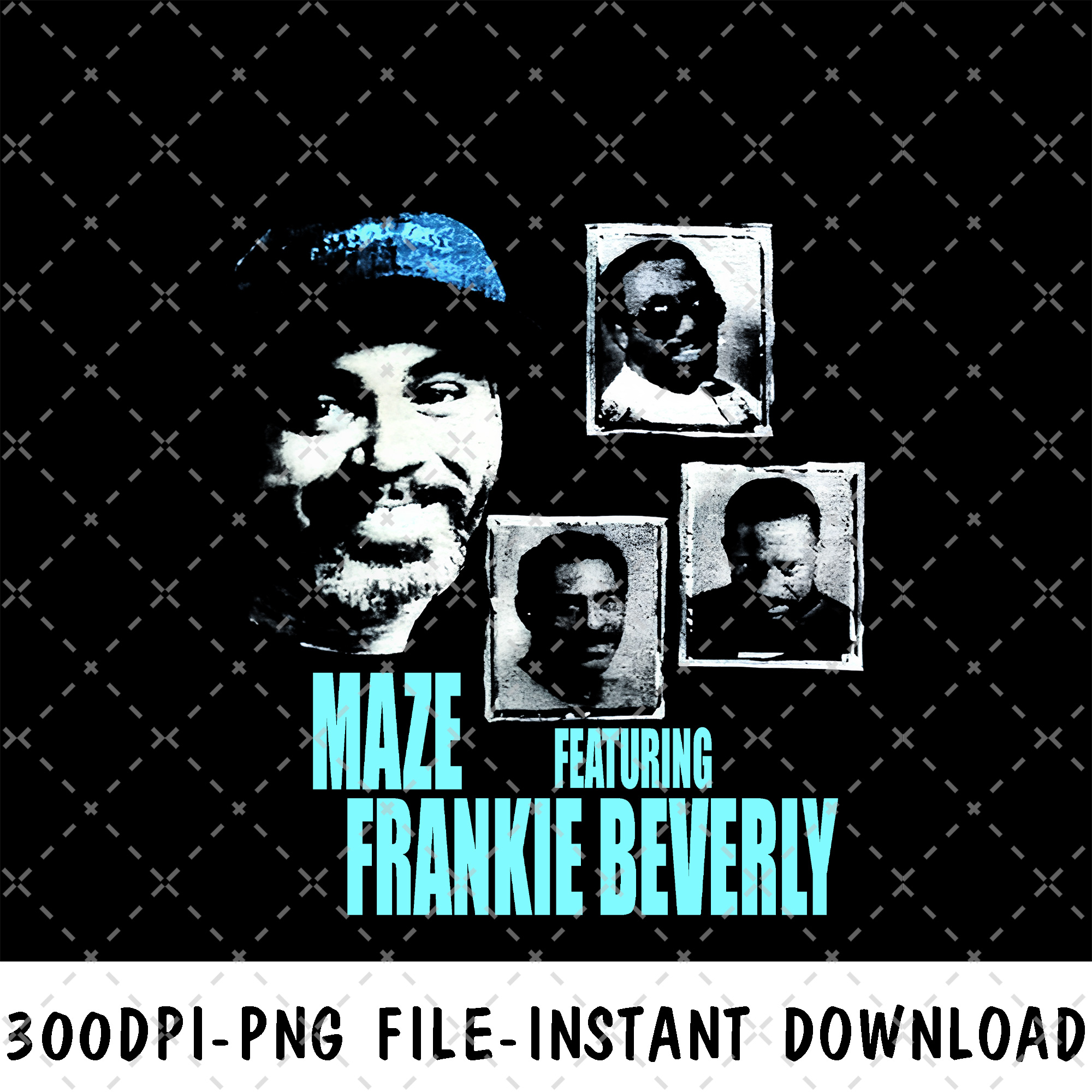 Frankie Beverly Design Png | Maze Tshirt Design | Frankie Be | Inspire ...