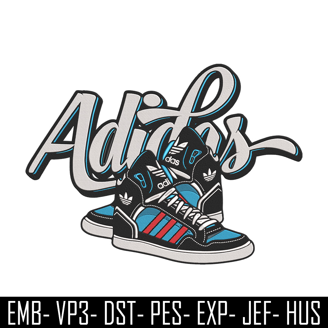 Adidas logo Embroidery Design, Rugrats Embroidery, Embroider | Inspire ...
