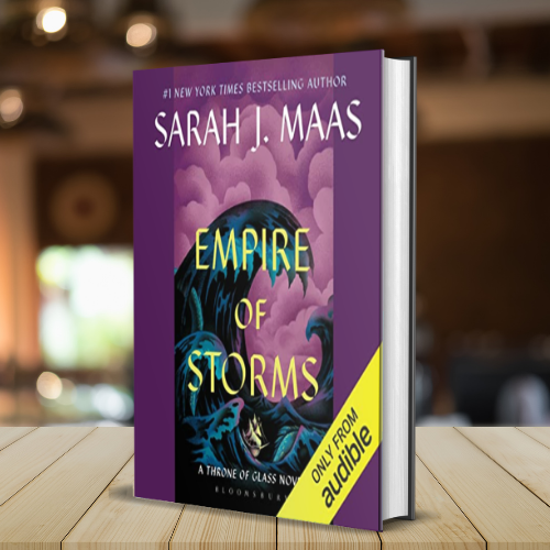 Empire of Storms (Throne of Glass 5) by Sarah J. Maas - Inspire Uplift
