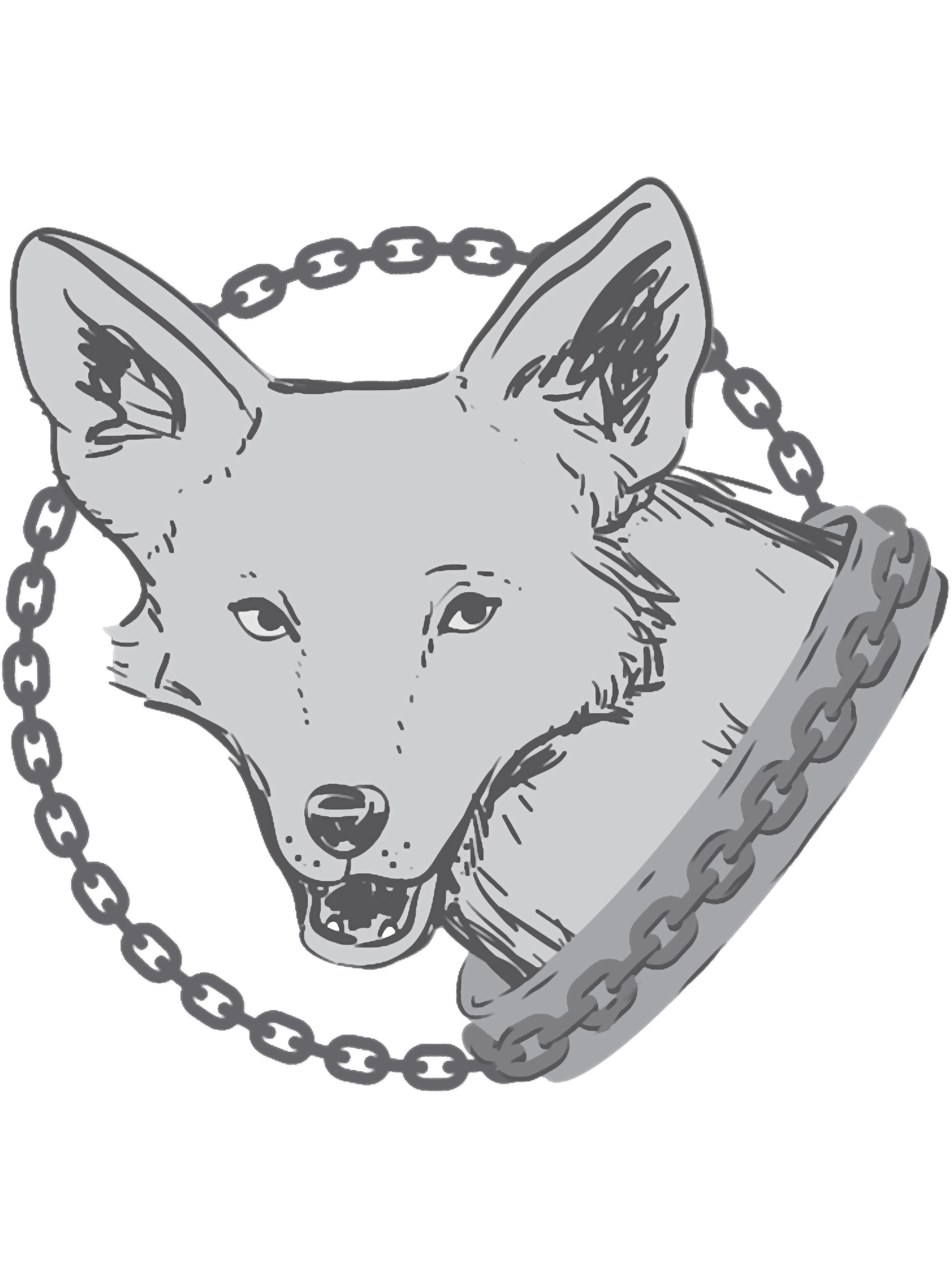 Yellow Cat Egg GraphicChain of dogs sigil Malazan empire fan | Inspire ...