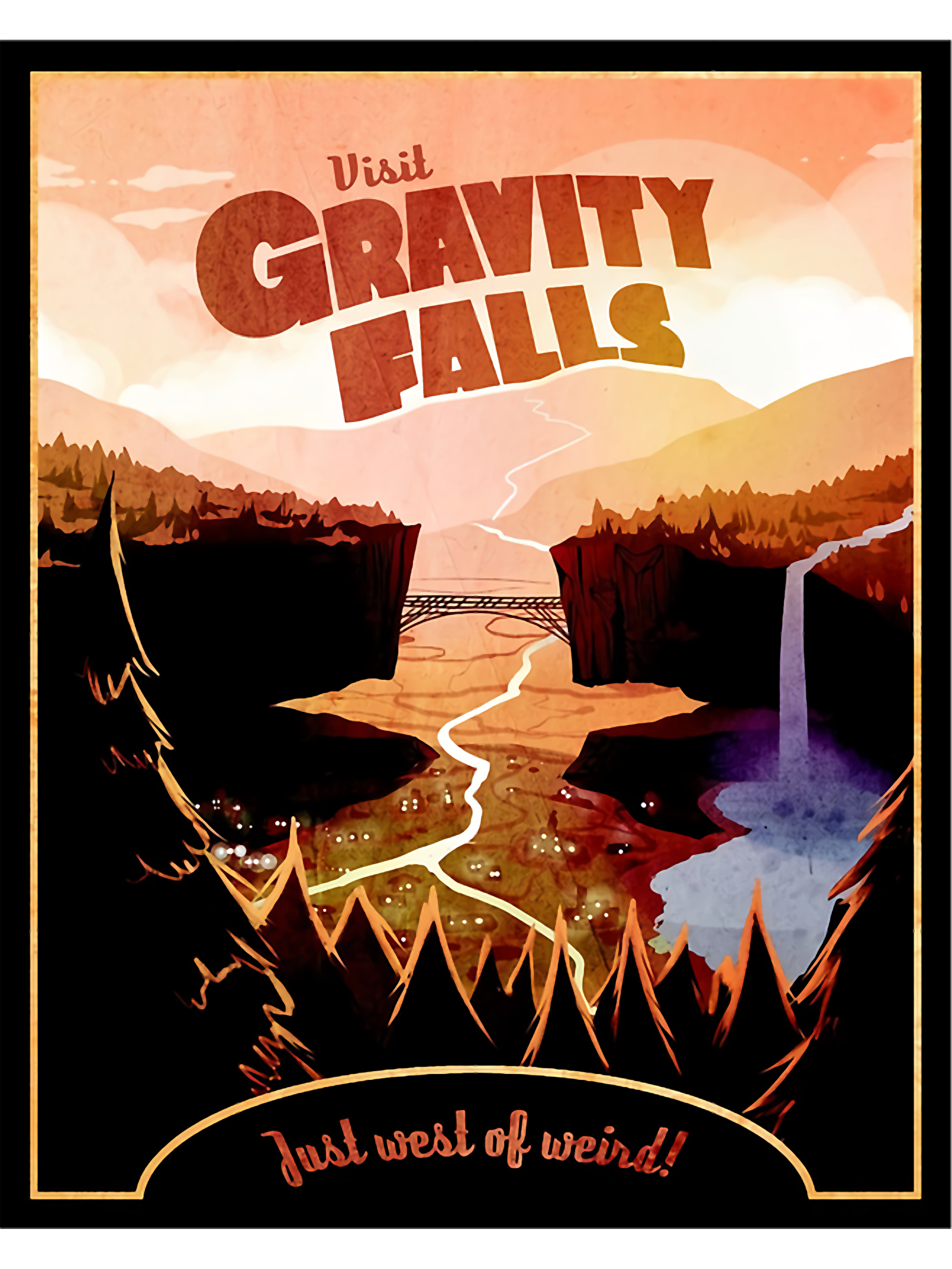 Visit Gravity Falls | Inspire Uplift