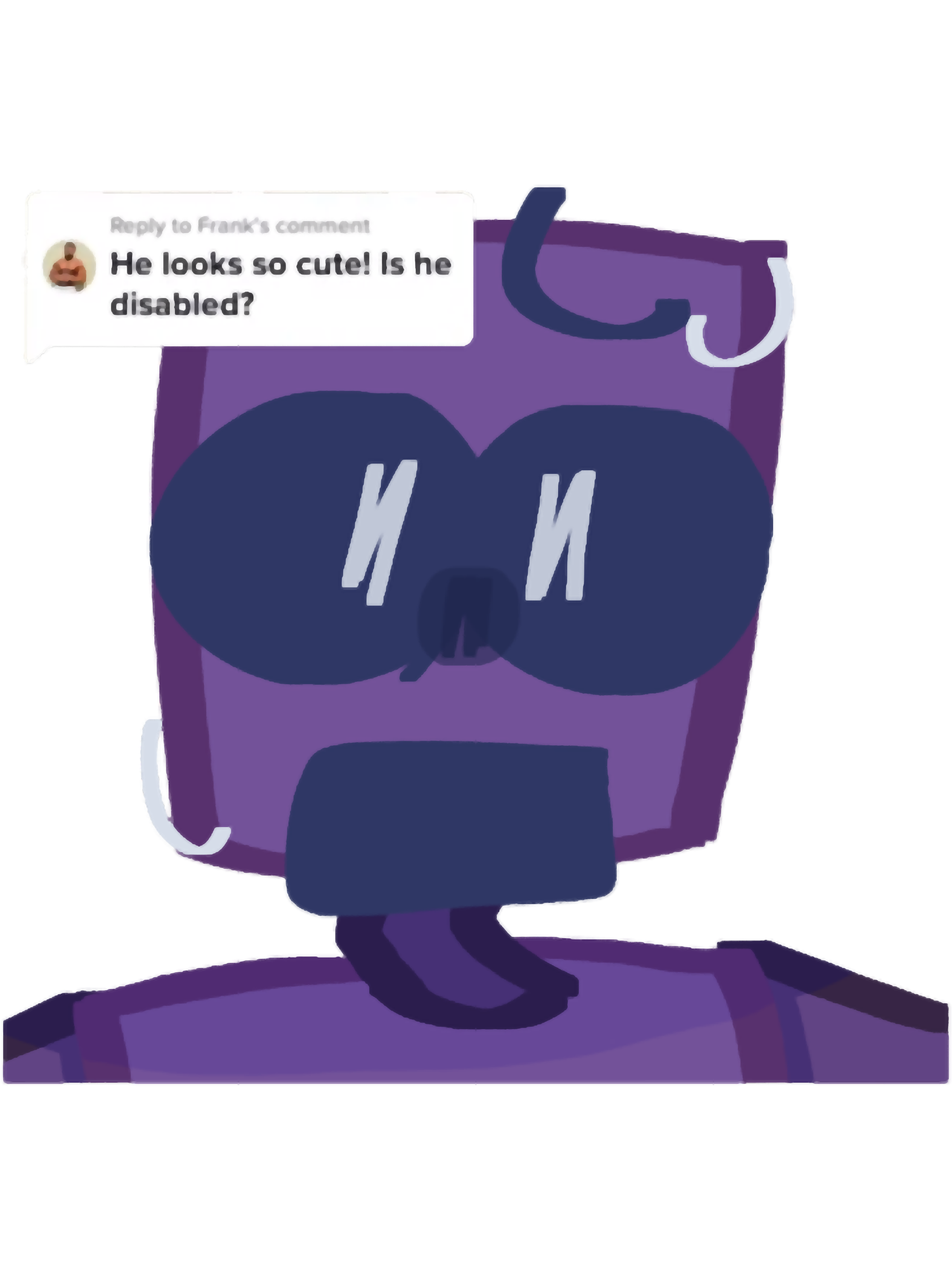 DSaF Dave He looks so cute! Is he disabled | Inspire Uplift