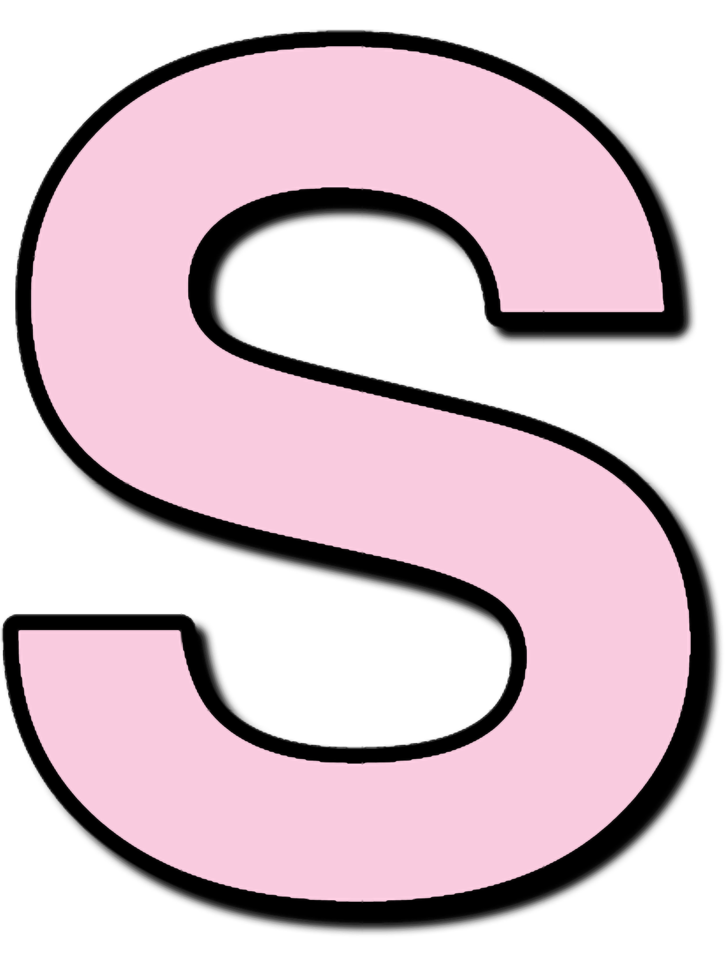Pink letter S | Inspire Uplift