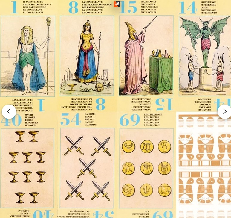 Tarot cards with answers. Tarot cards with a hint. Printable | Inspire ...