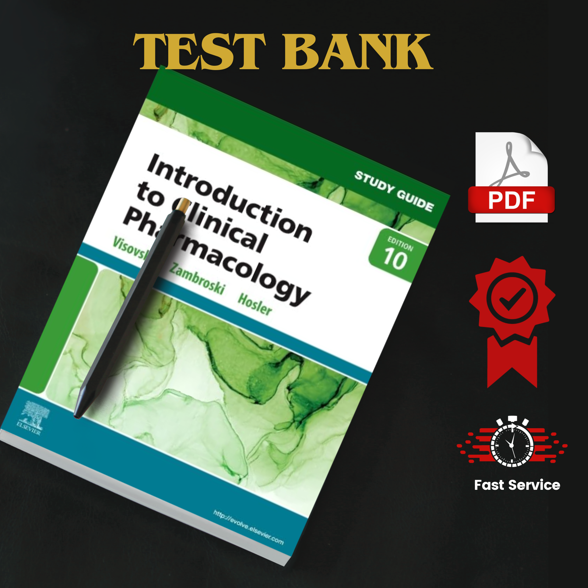 Test Bank For Introduction to Clinical Pharmacology 10th Edi | Inspire ...