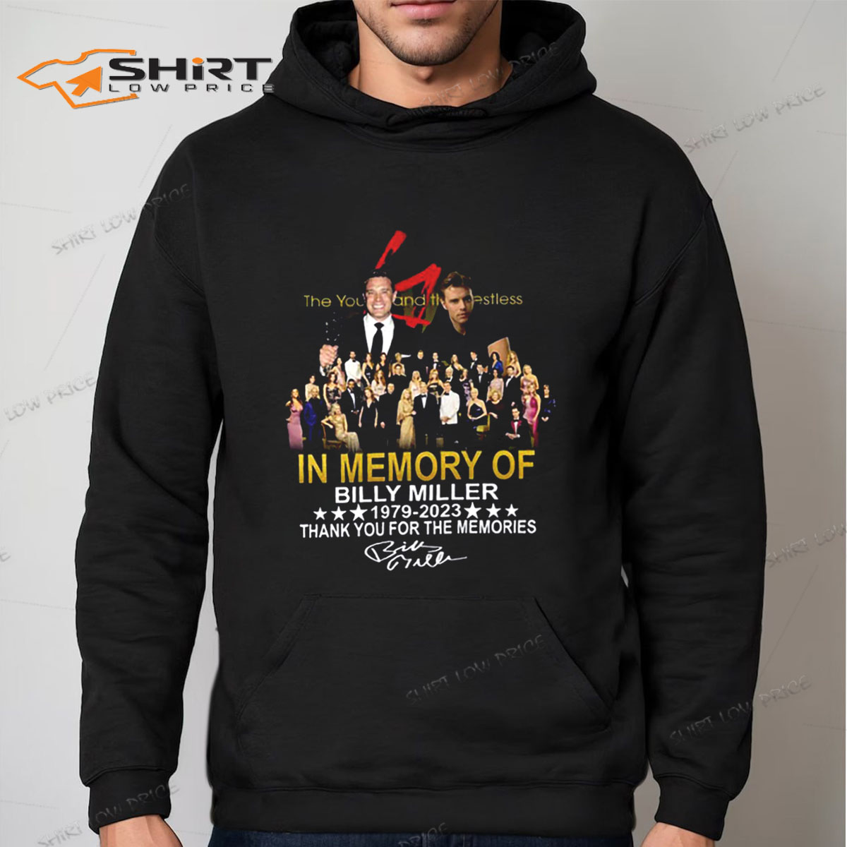 The Young And The Restless In Memory Of Billy Miller Hoodie | Inspire ...