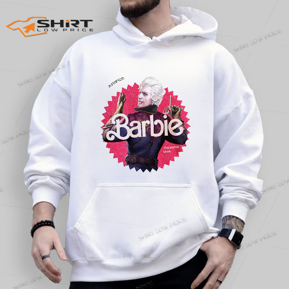 Astarion Barbie Baldurs Gate 3 Hoodie - Inspire Uplift
