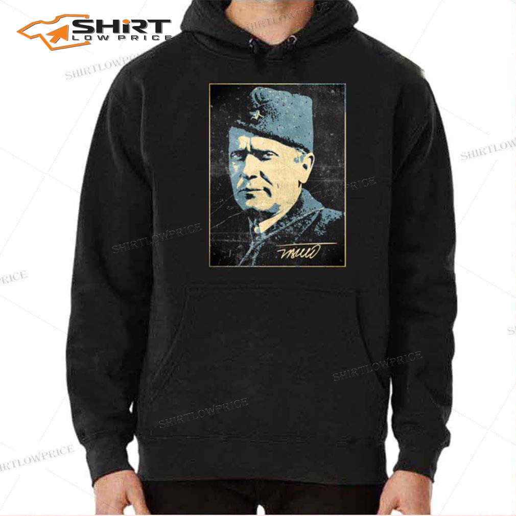 Retro 90s Josip Broz Tito Yugoslavia Hoodie - Inspire Uplift