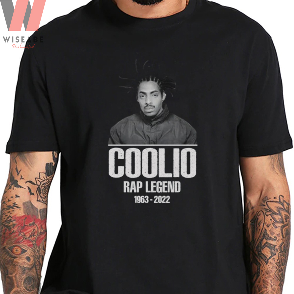 Hot Rapper Coolio Rest In Power Black Shirt | Inspire Uplift
