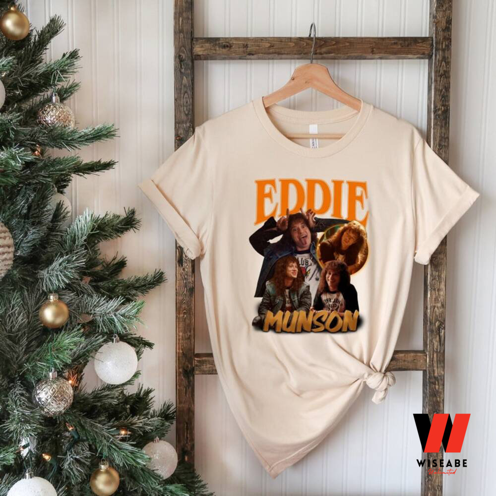 Vintage Eddie Munson Stranger Things T Shirt, Stranger Thing | Inspire ...